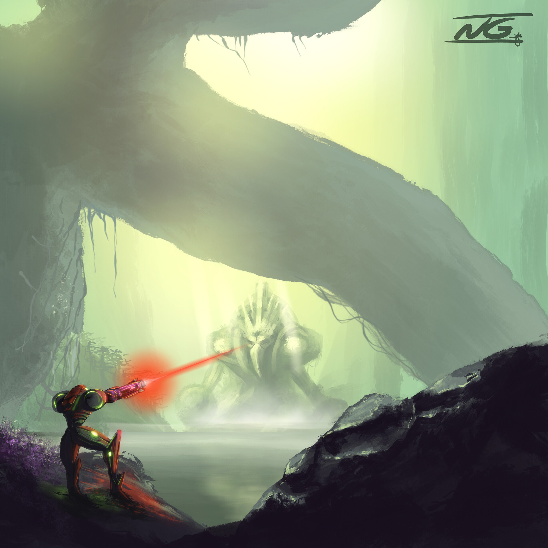 metroid concept art