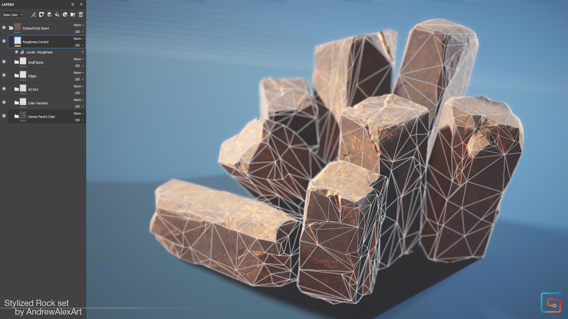 Andrew Alexandrov - Stylized Stones