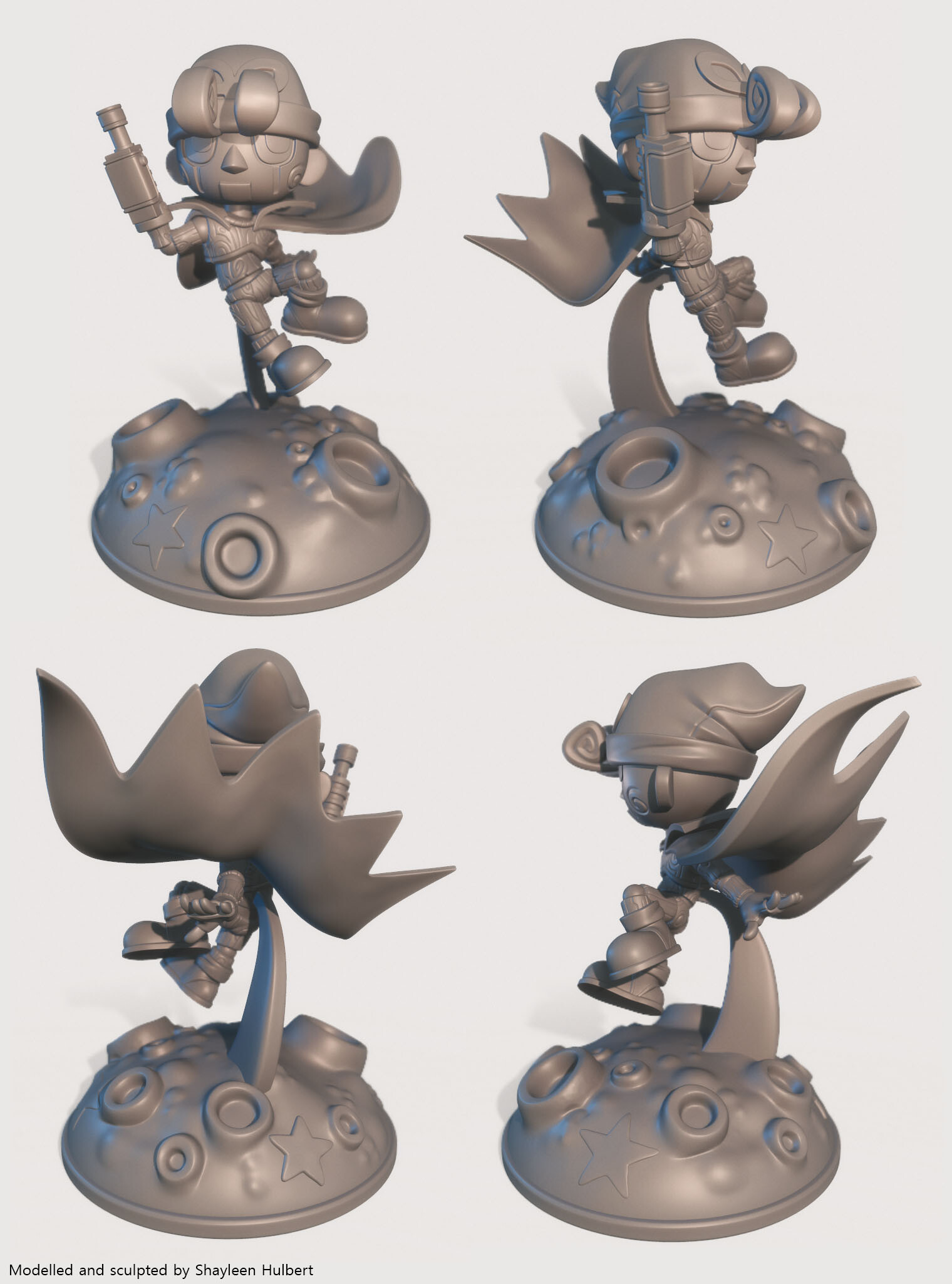 ShayleenHulbertArt - Geno Figurine