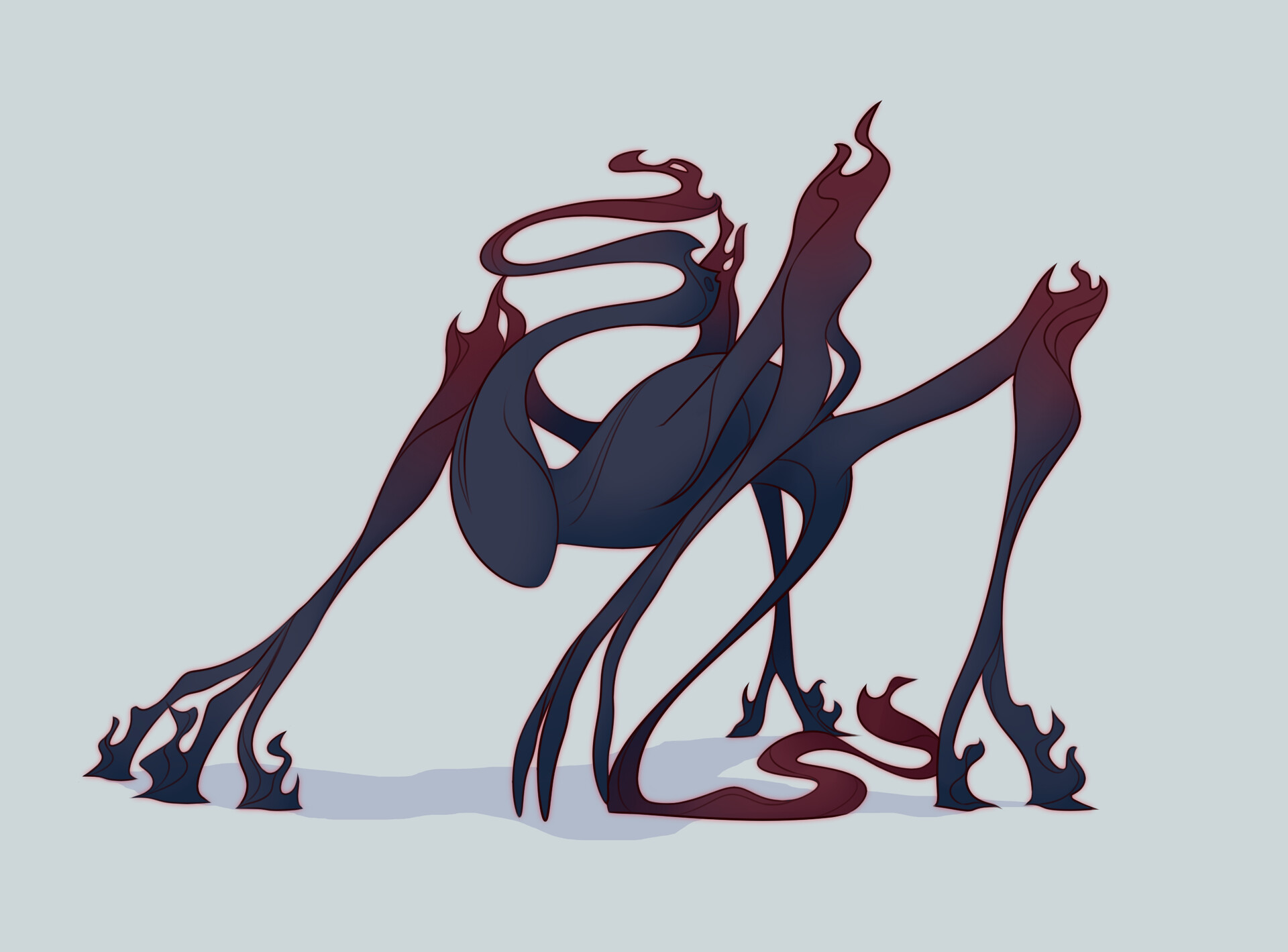 ArtStation - The Mindflayer | Stranger Things