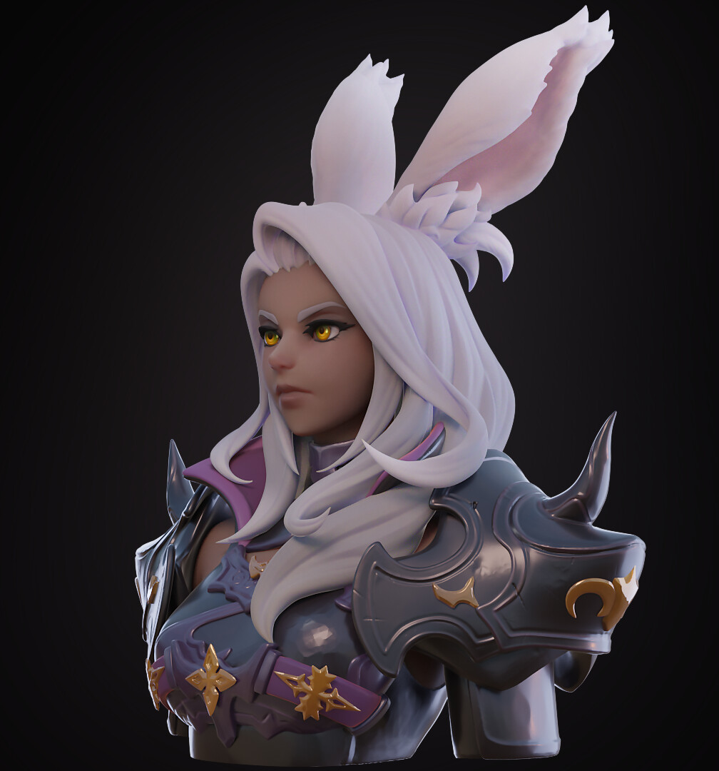ArtStation - Dragoon Viera - Sculpt