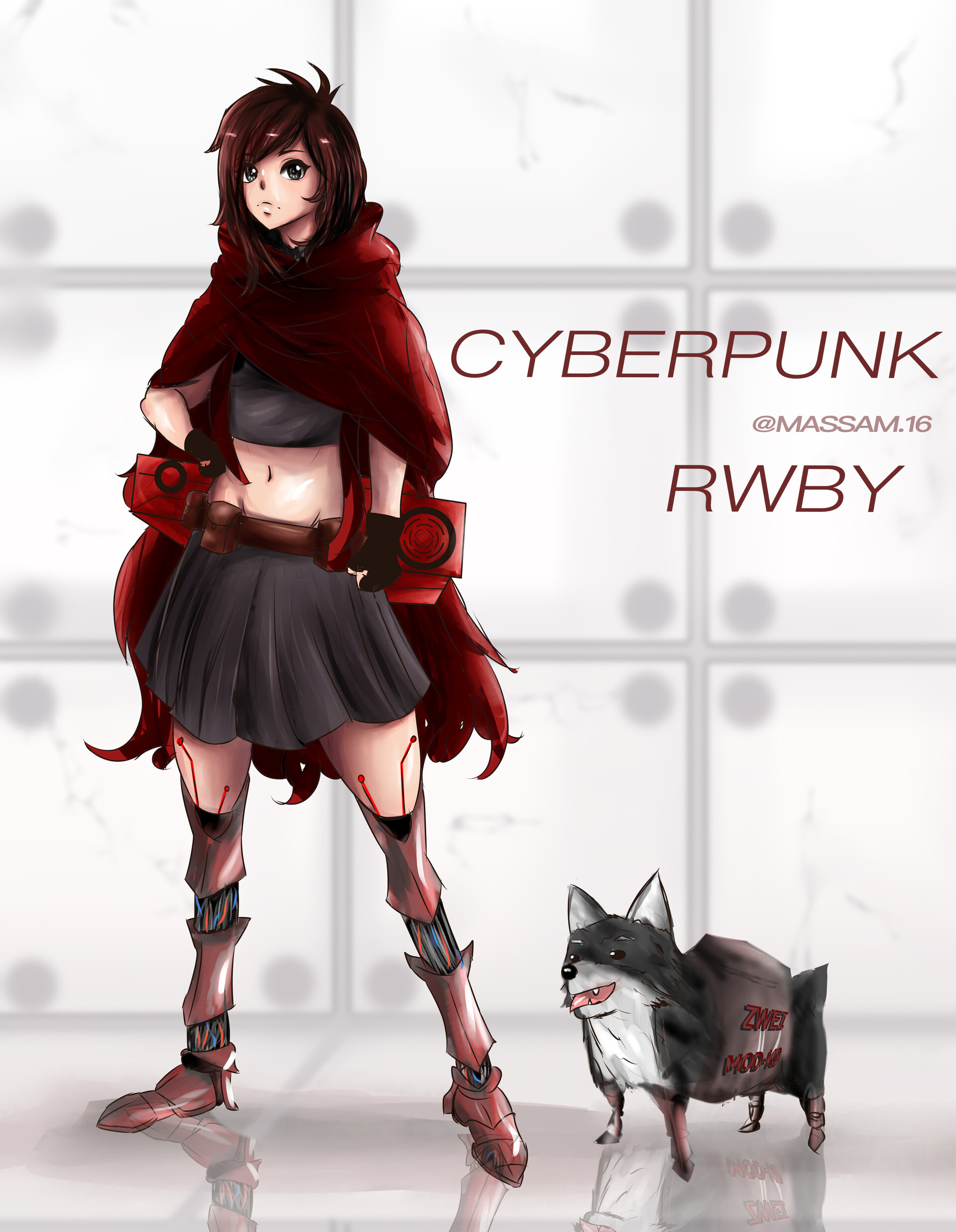 ArtStation - Cyberpunk RWBY