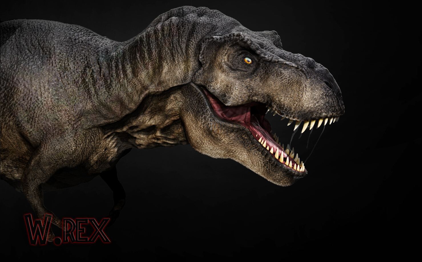 ArtStation - Rexy Jurassic park
