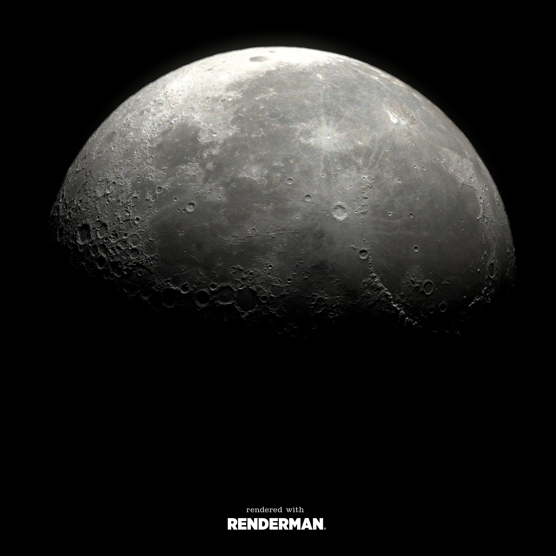 ArtStation - CGI Moon