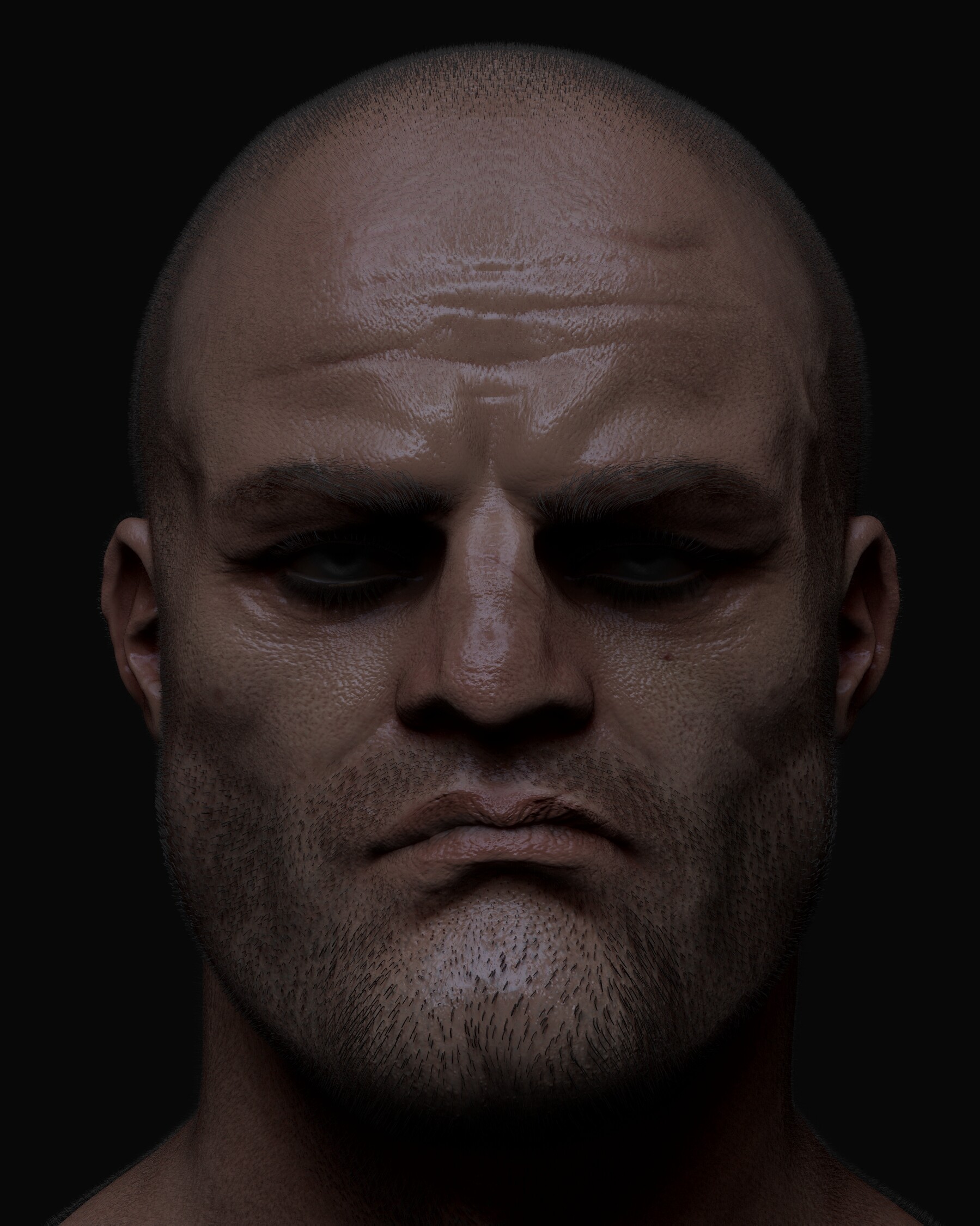 ArtStation - Badass Portret, Doner guy