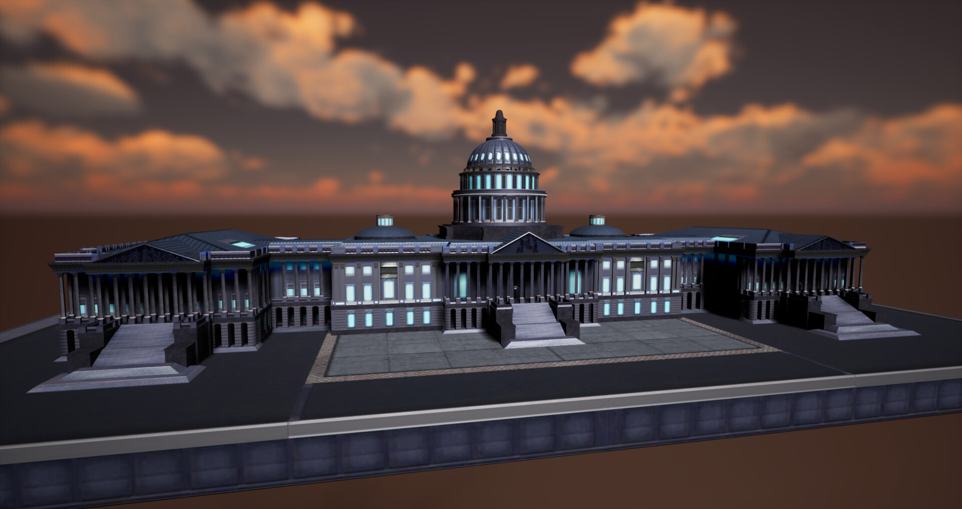 Matvey Astapenko - Sci-Fi US Capitol (Mobile game)