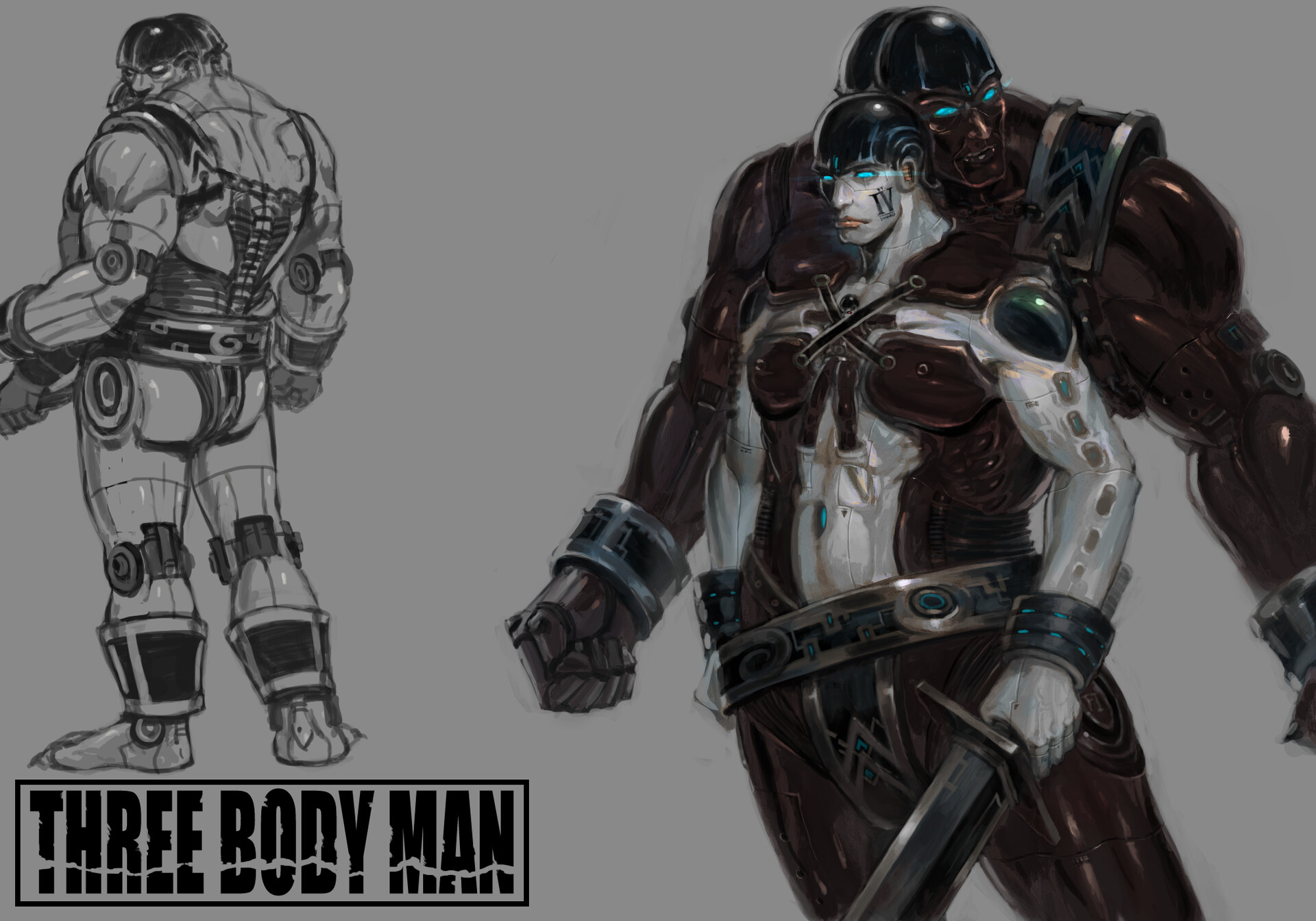 ArtStation - three-body-man