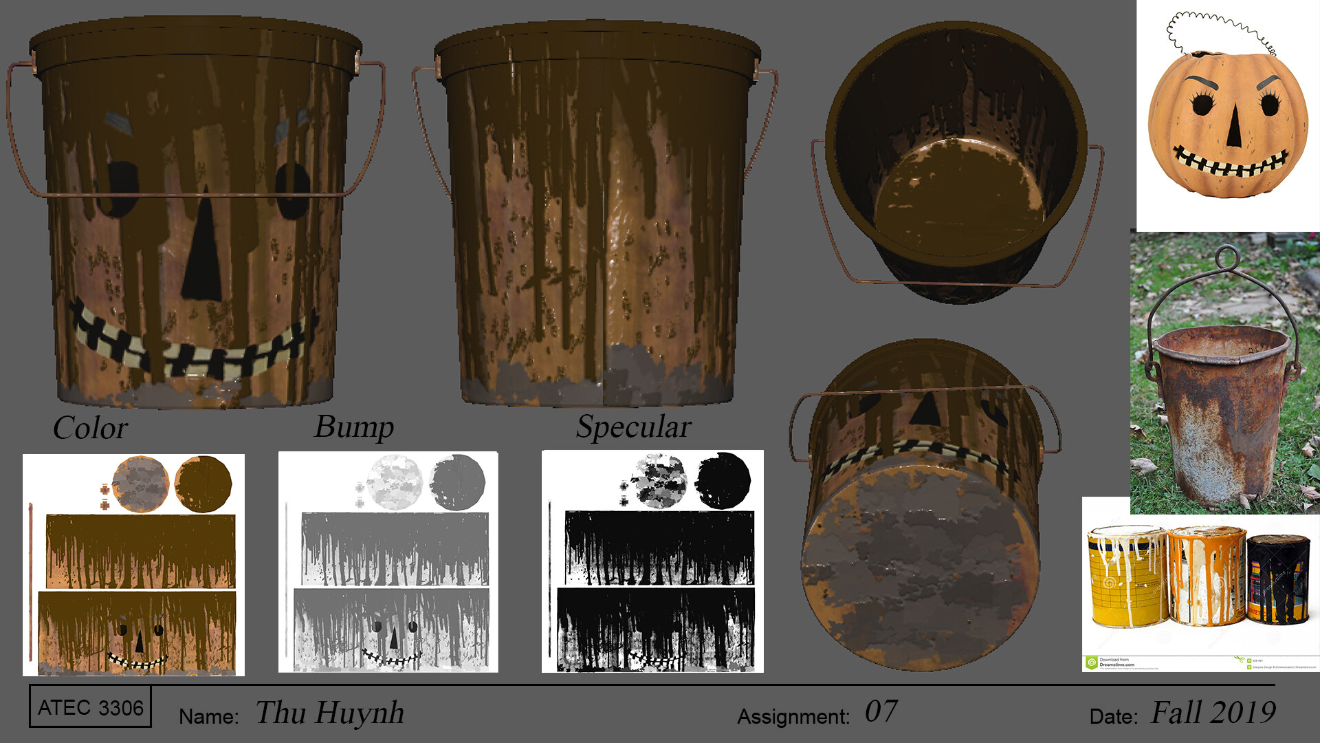 ArtStation - Bucket - Halloween