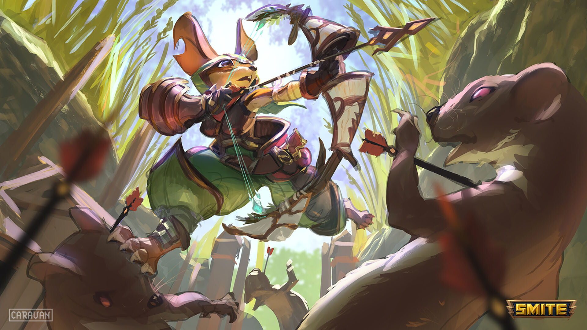 Smite Neith Wallpaper