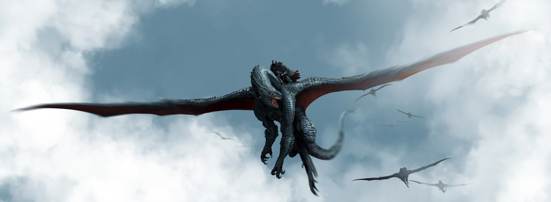 ArtStation - Dragon Flight