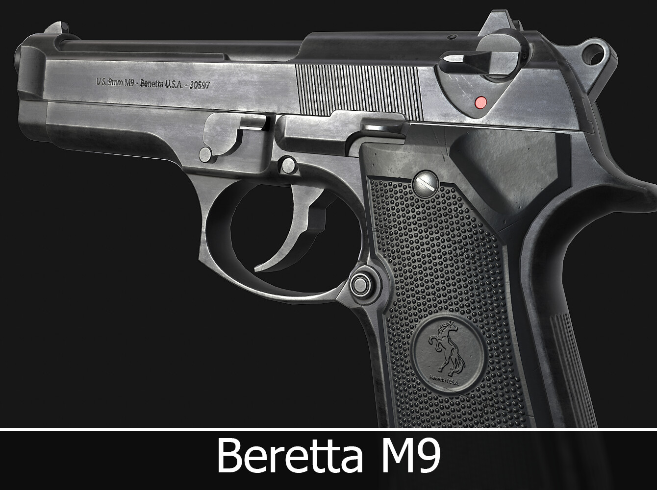 ArtStation - Beretta M9
