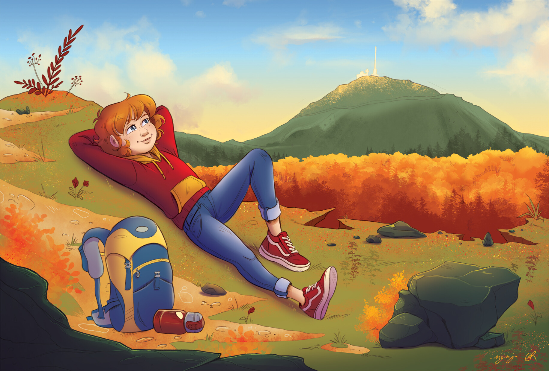 ArtStation - Sleeping Volcano