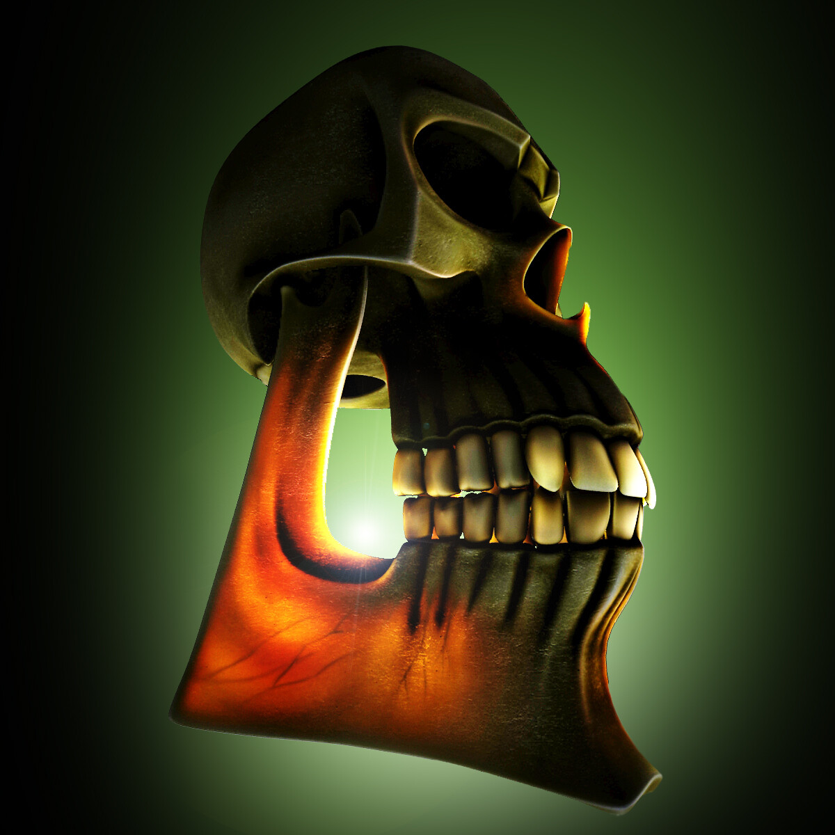 ArtStation - Toon Skull