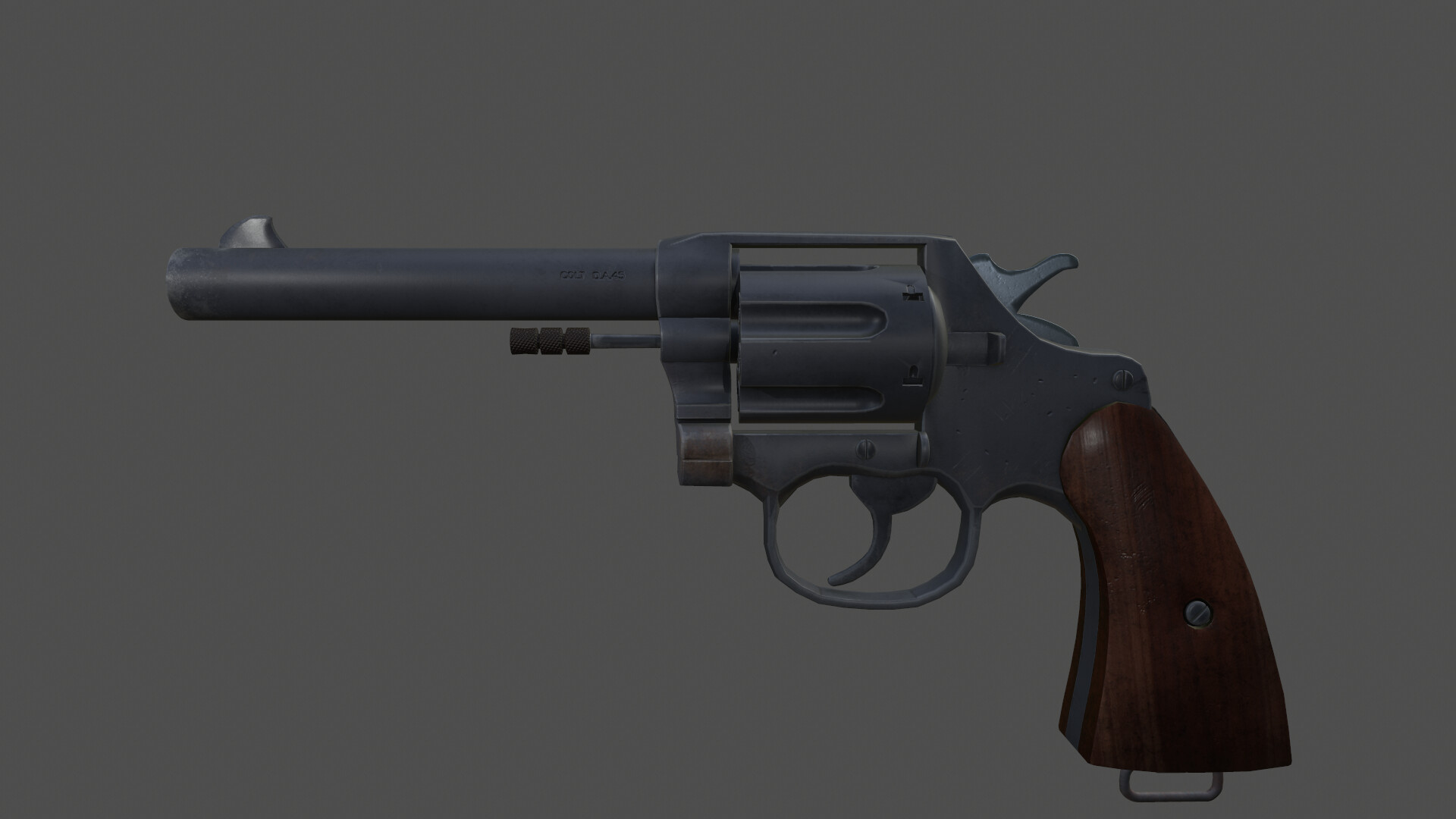 ArtStation - Colt Model 1909 Double Action Revolver