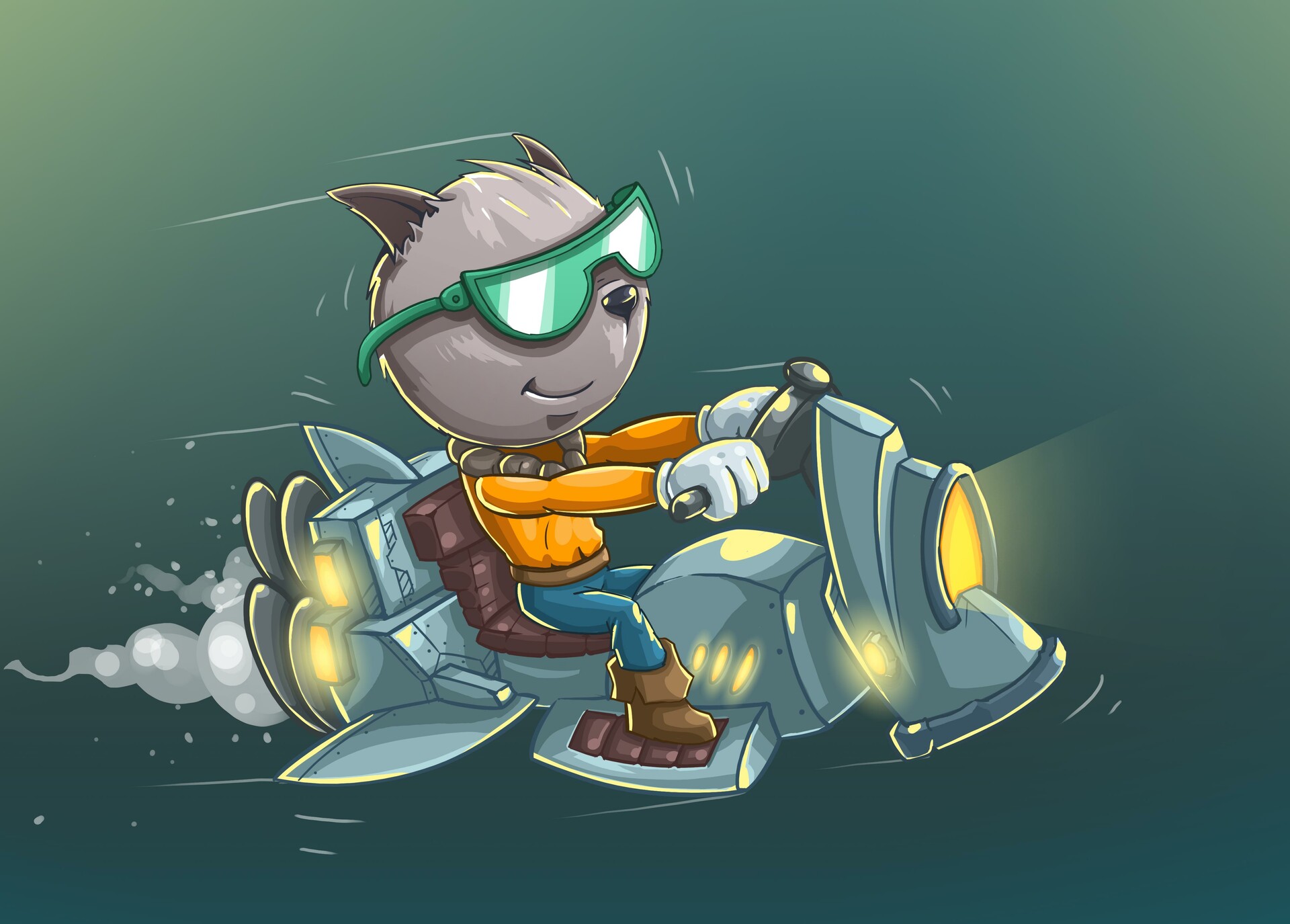 ArtStation - Space Cat