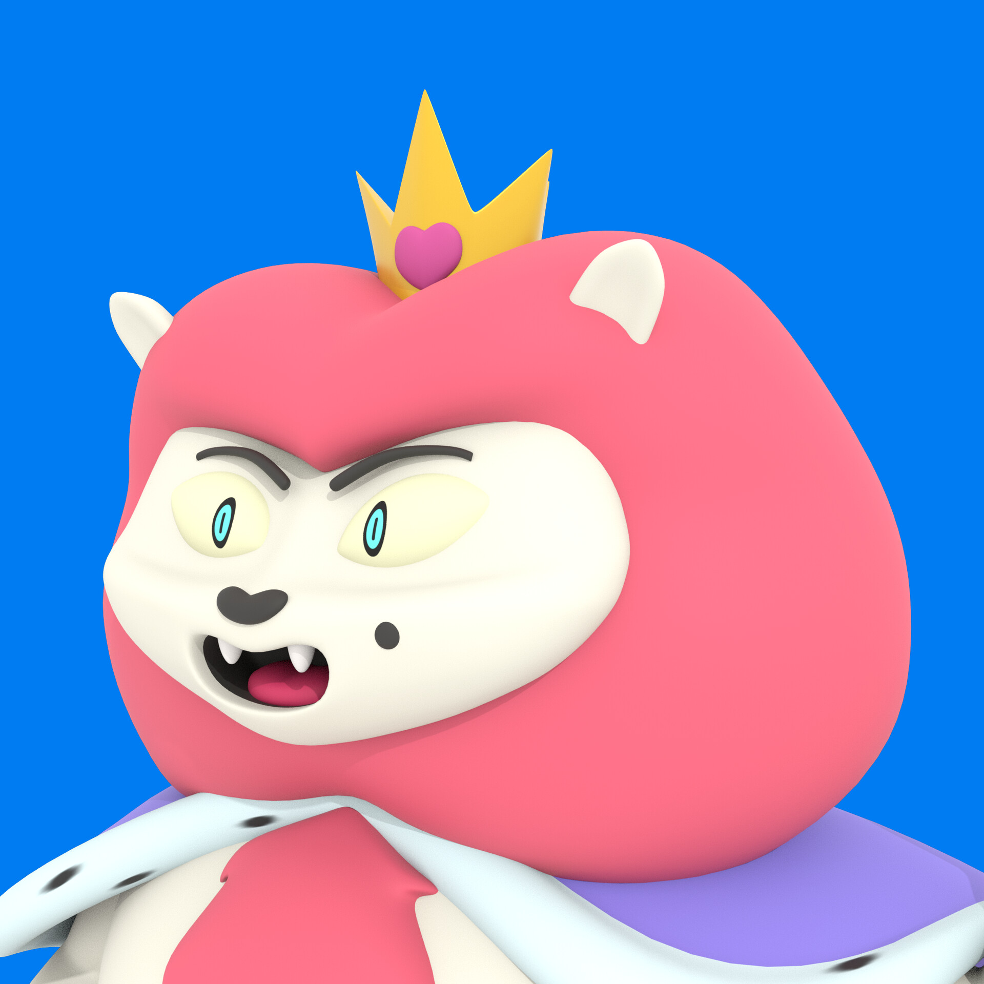 Dylan Sharp - King Snugglemagne Character Model