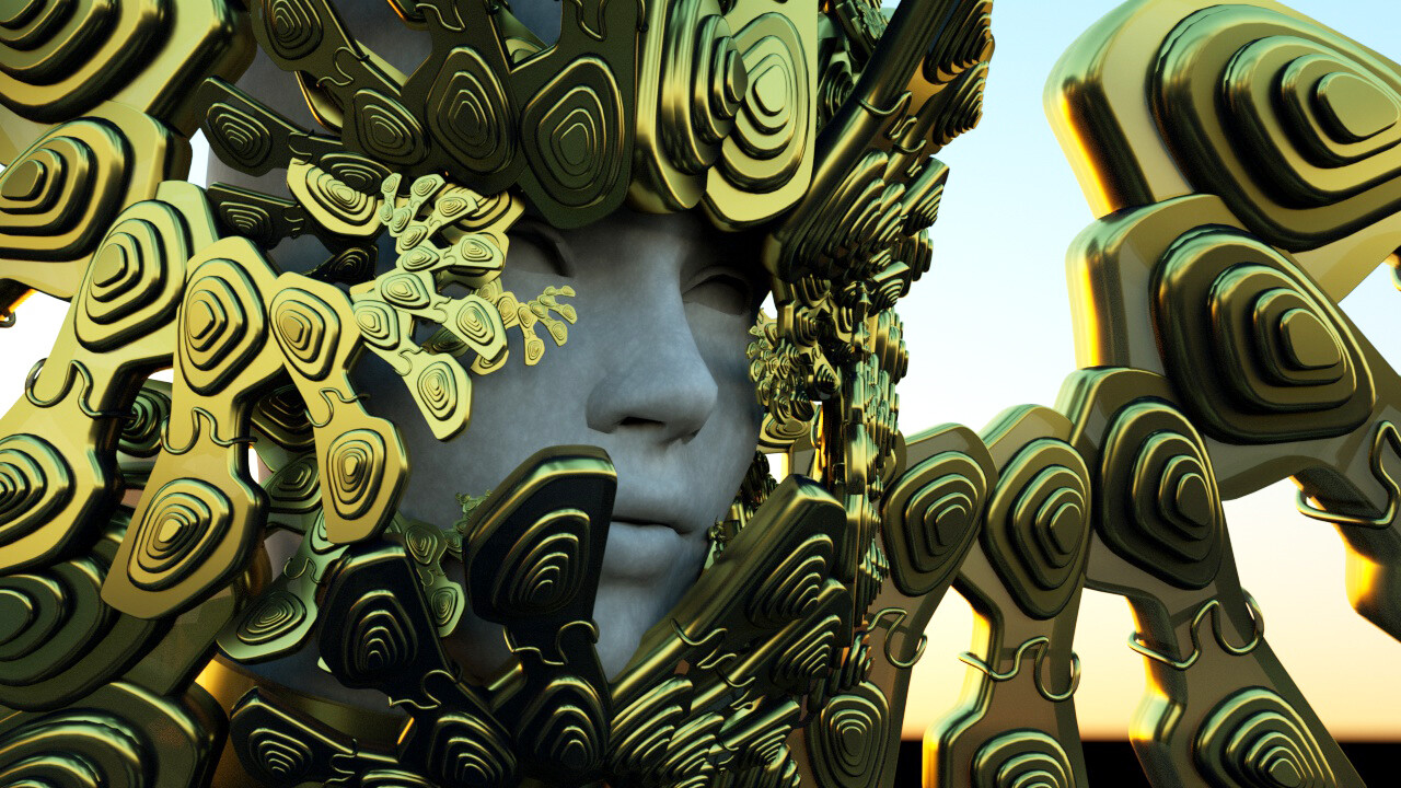 ArtStation - Fractal Goddess