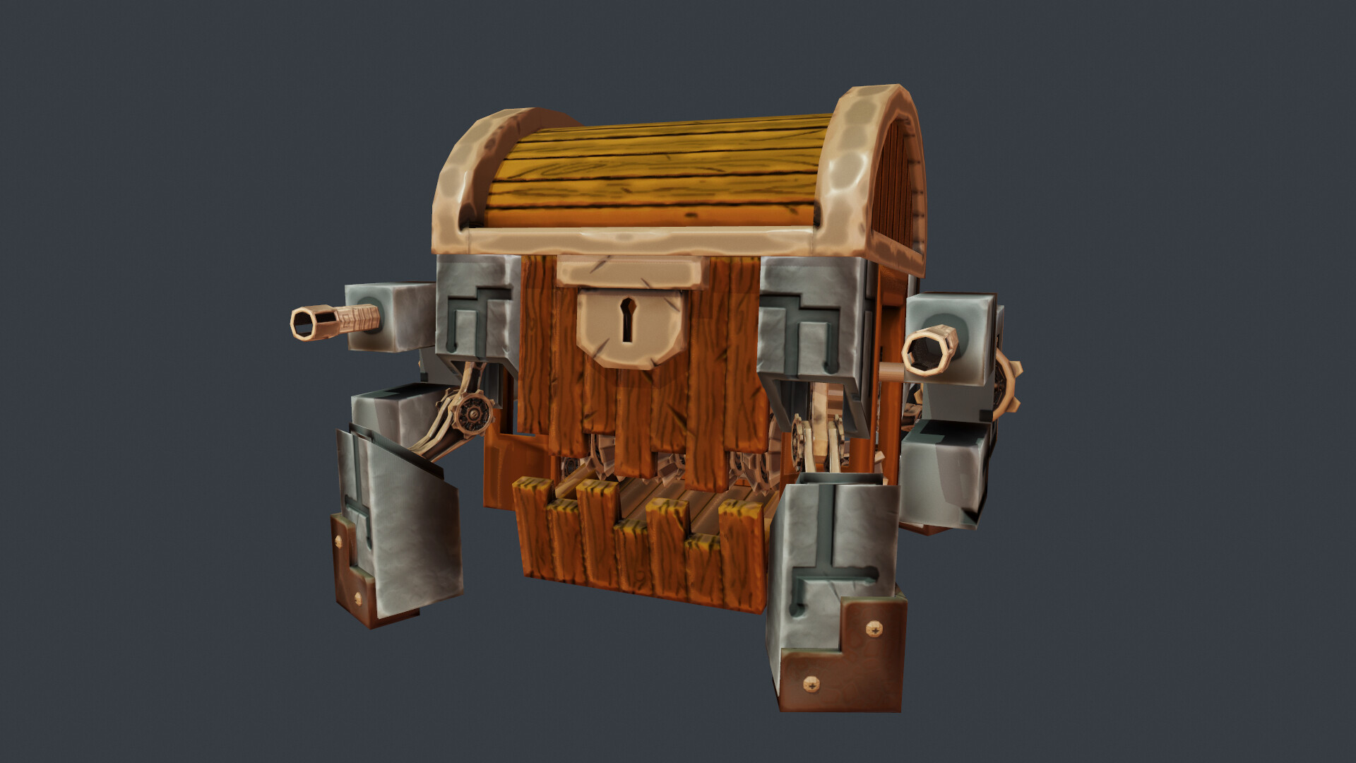 ArtStation - Mimic treasure box