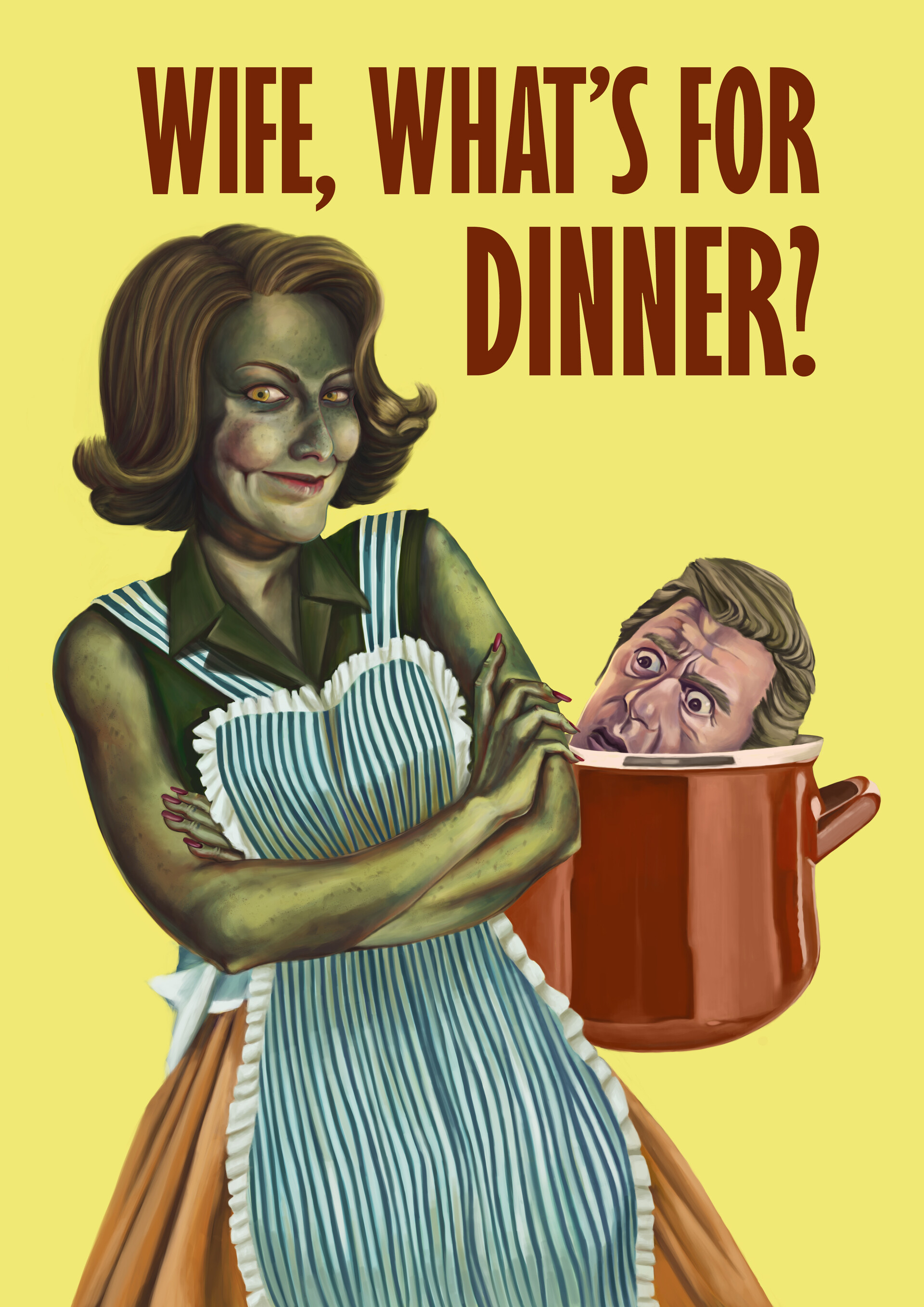 ArtStation - Wife, whats for dinner?