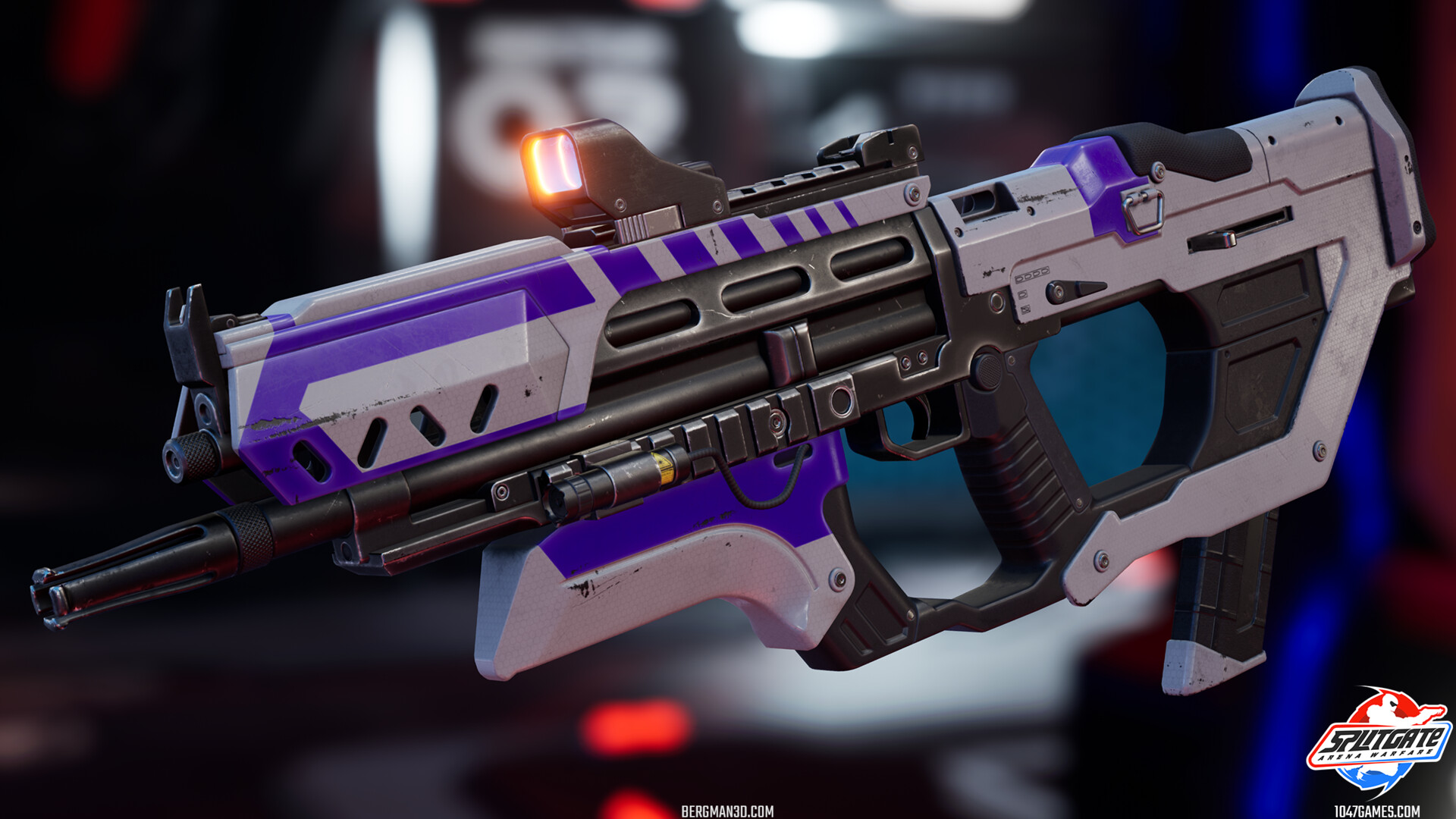 ArtStation - Splitgate SMG