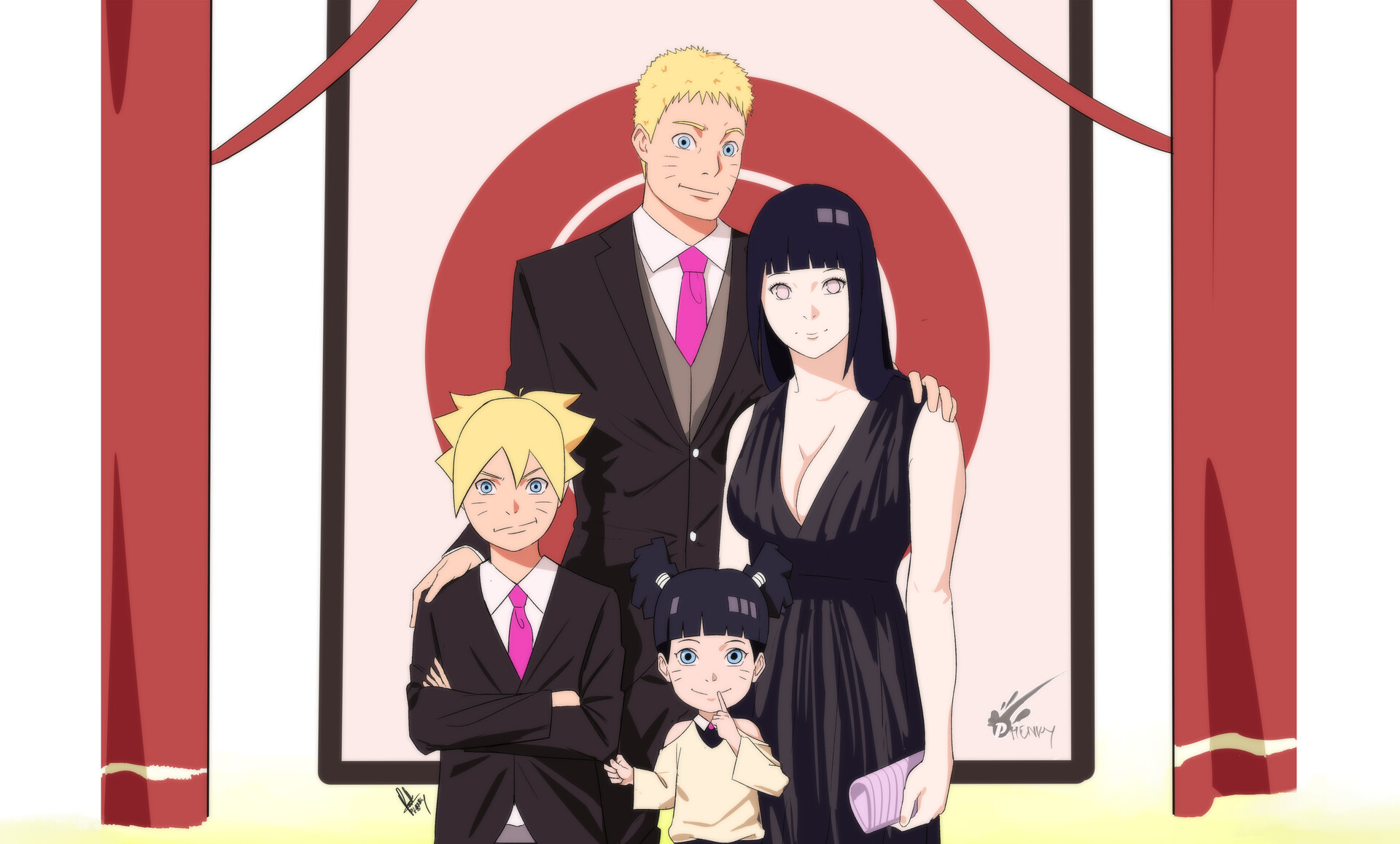 Naruto Uzumaki Family
