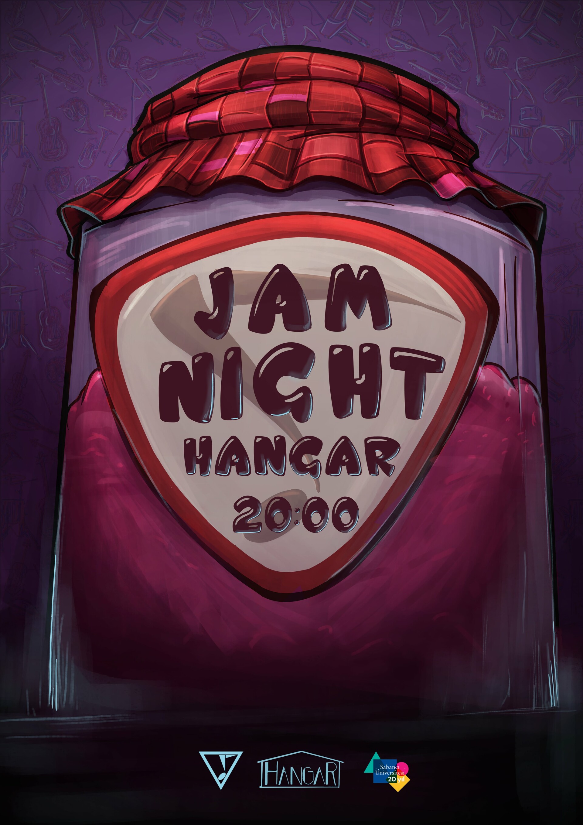 ArtStation - Poster design for an event