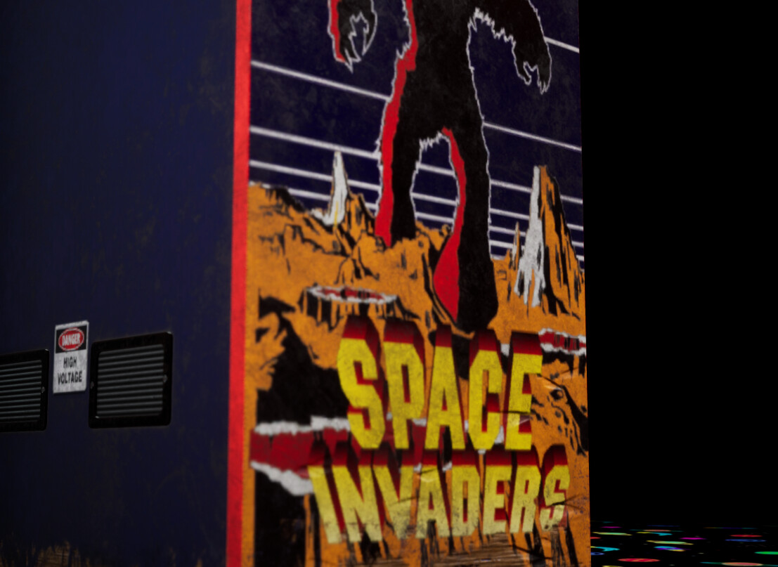 Max Fitzgerald - Space Invaders Arcade Machine