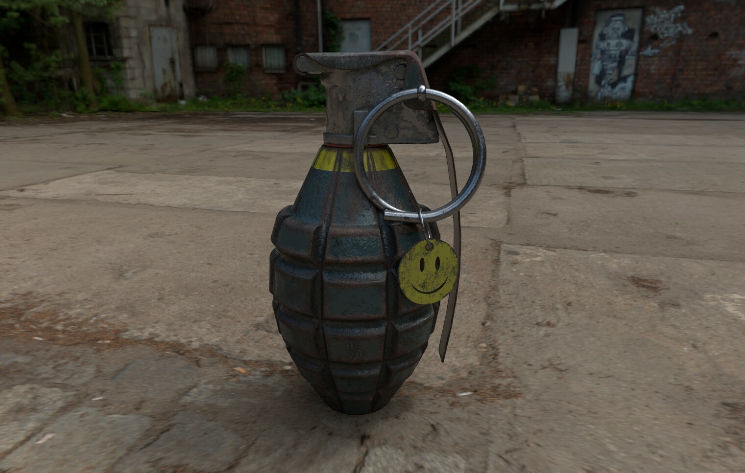 ArtStation - Hard Surface Granade