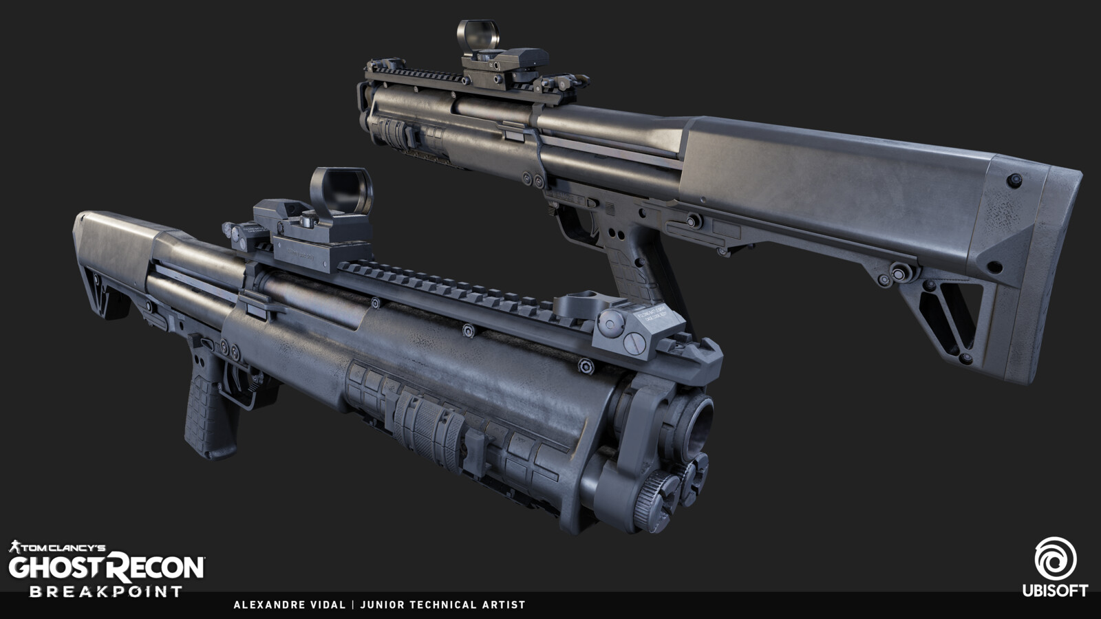 Alexandre Vidal - Ghost Recon Breakpoint - Weapons