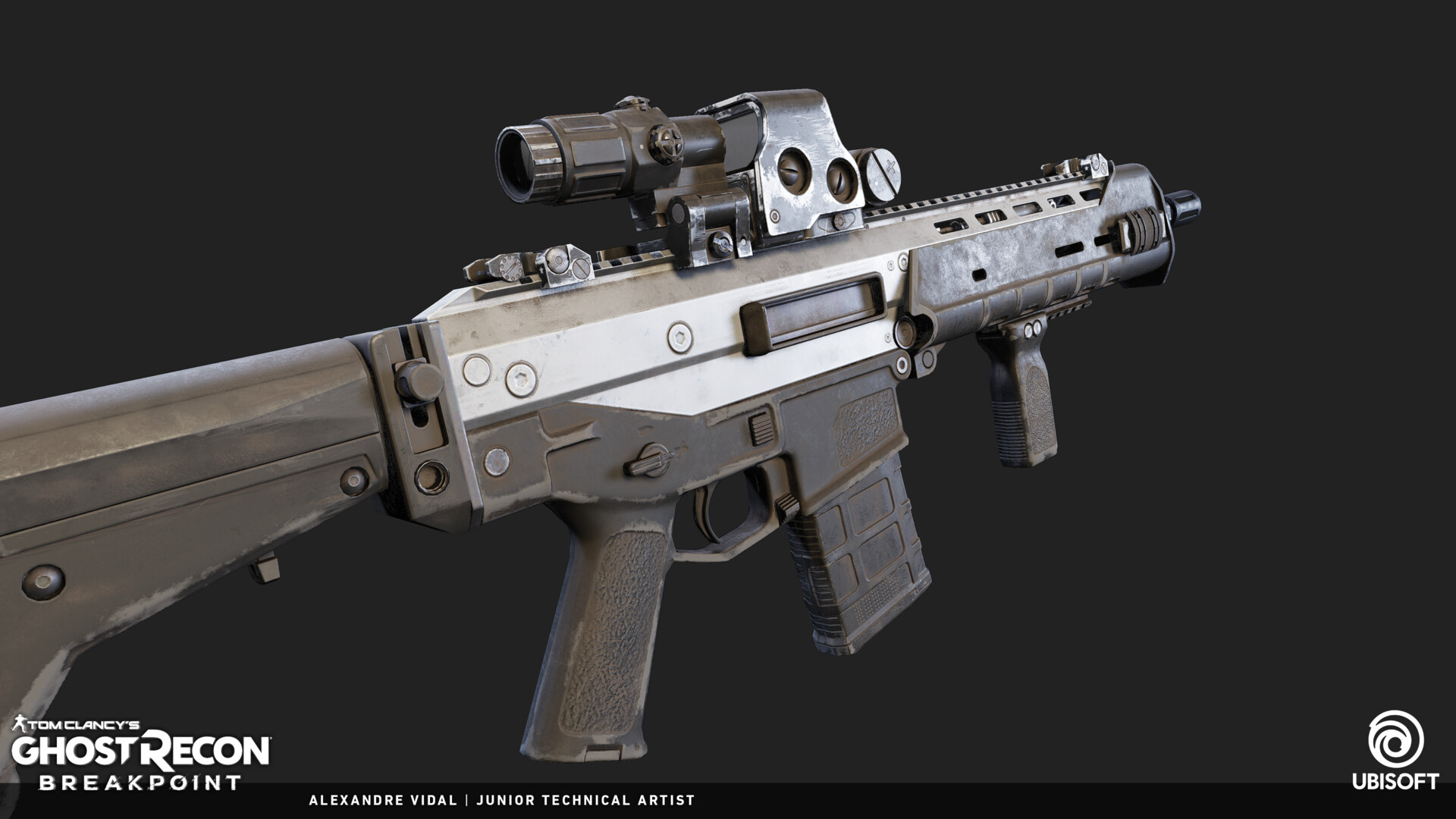 Alexandre Vidal - Ghost Recon Breakpoint - Weapons
