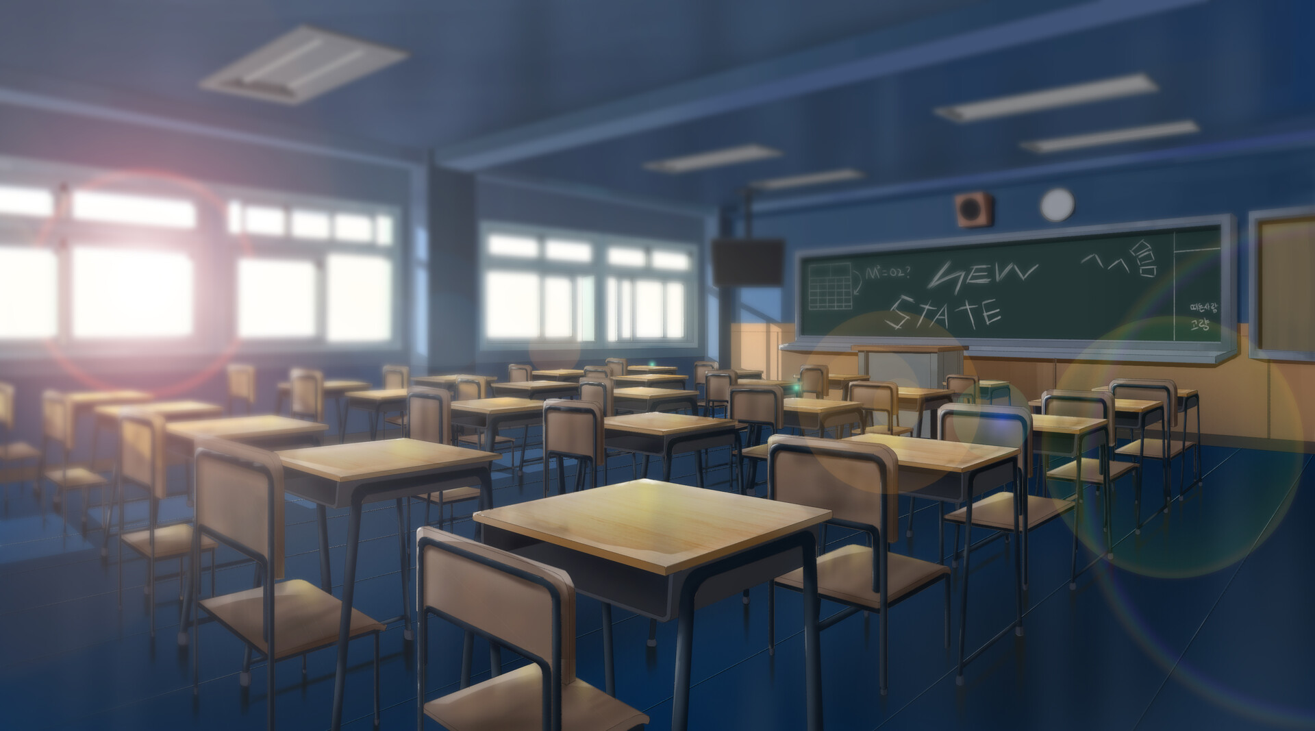 ArtStation - class room