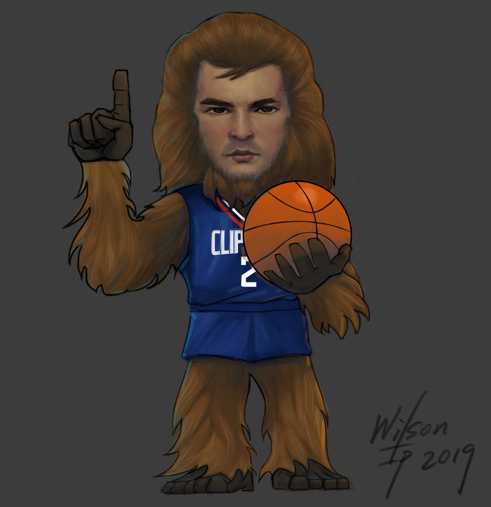 Wilson Ip - Concept art for work