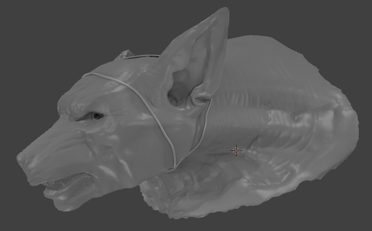 ArtStation - Werewolf Bust