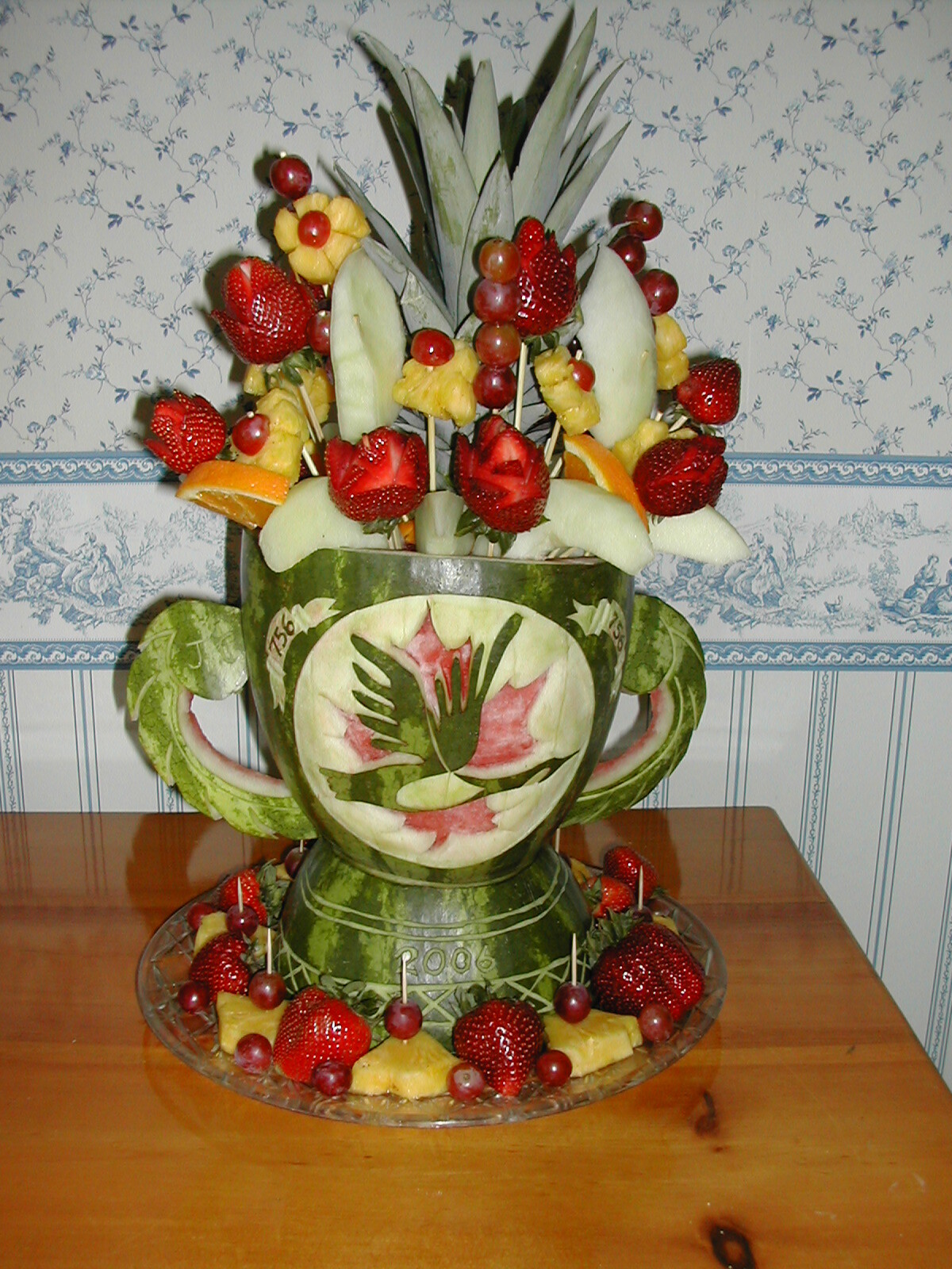 ArtStation - Carved watermelon Air Cadet trophy