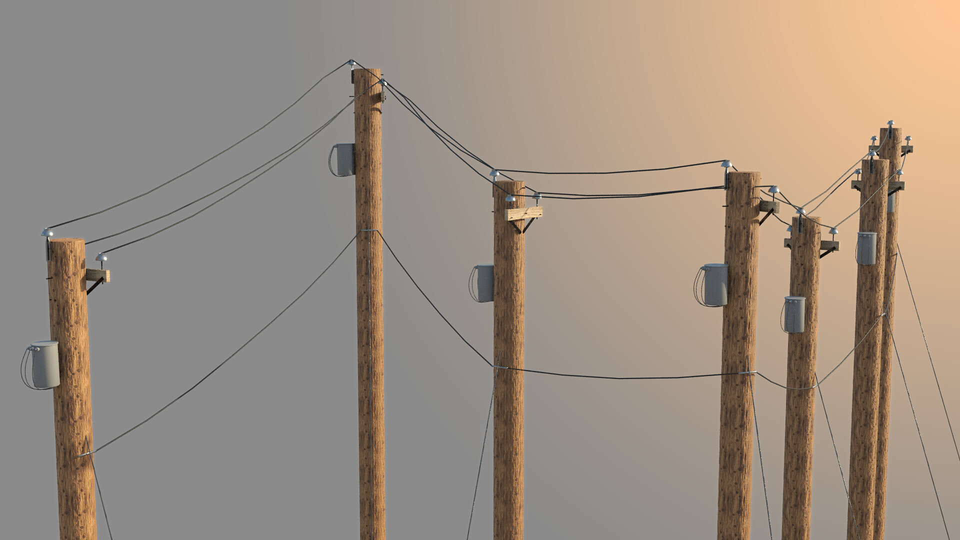 Noah Gunther - Houdini Telephone Poles Tool