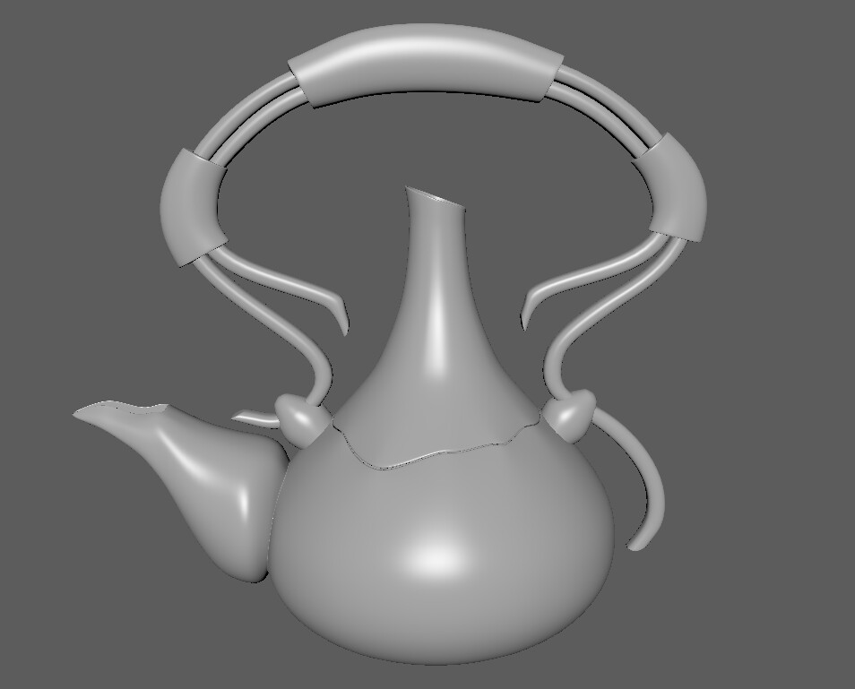 ArtStation - Teapot Model
