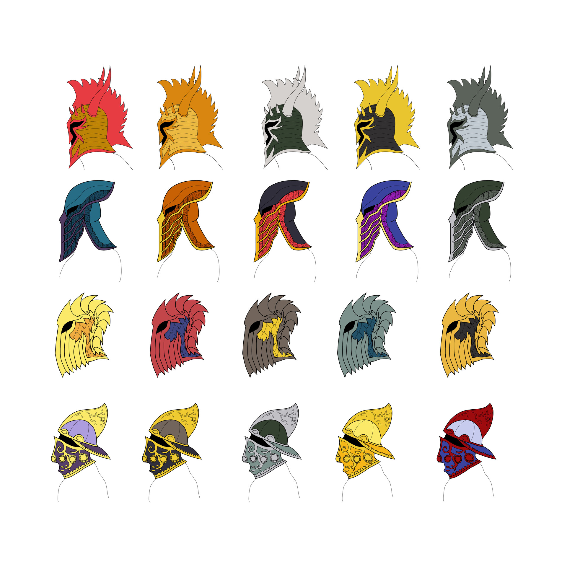 Richard Cardenas - Divinist Helmets and Weapons - Dark Claws