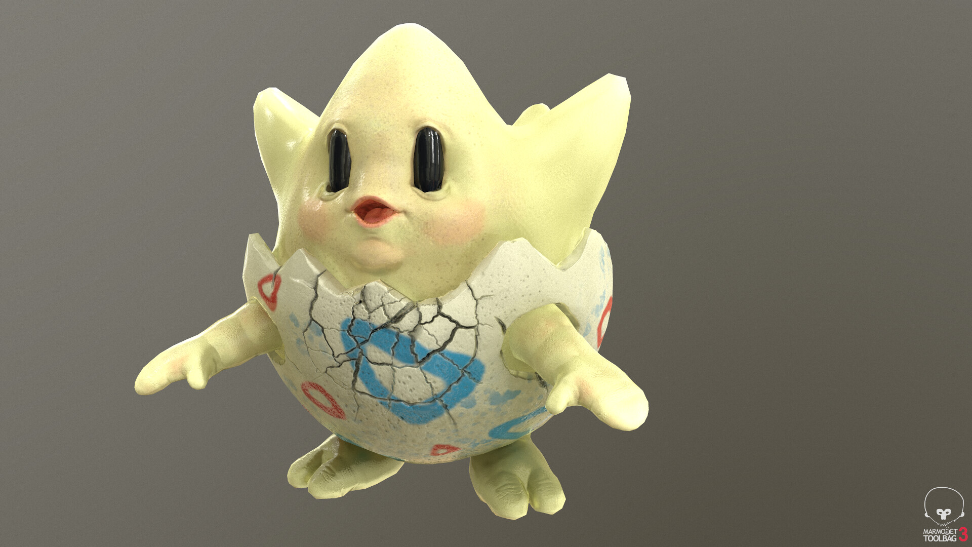 ArtStation - Togepi - A Realistic Take on a Pokemon
