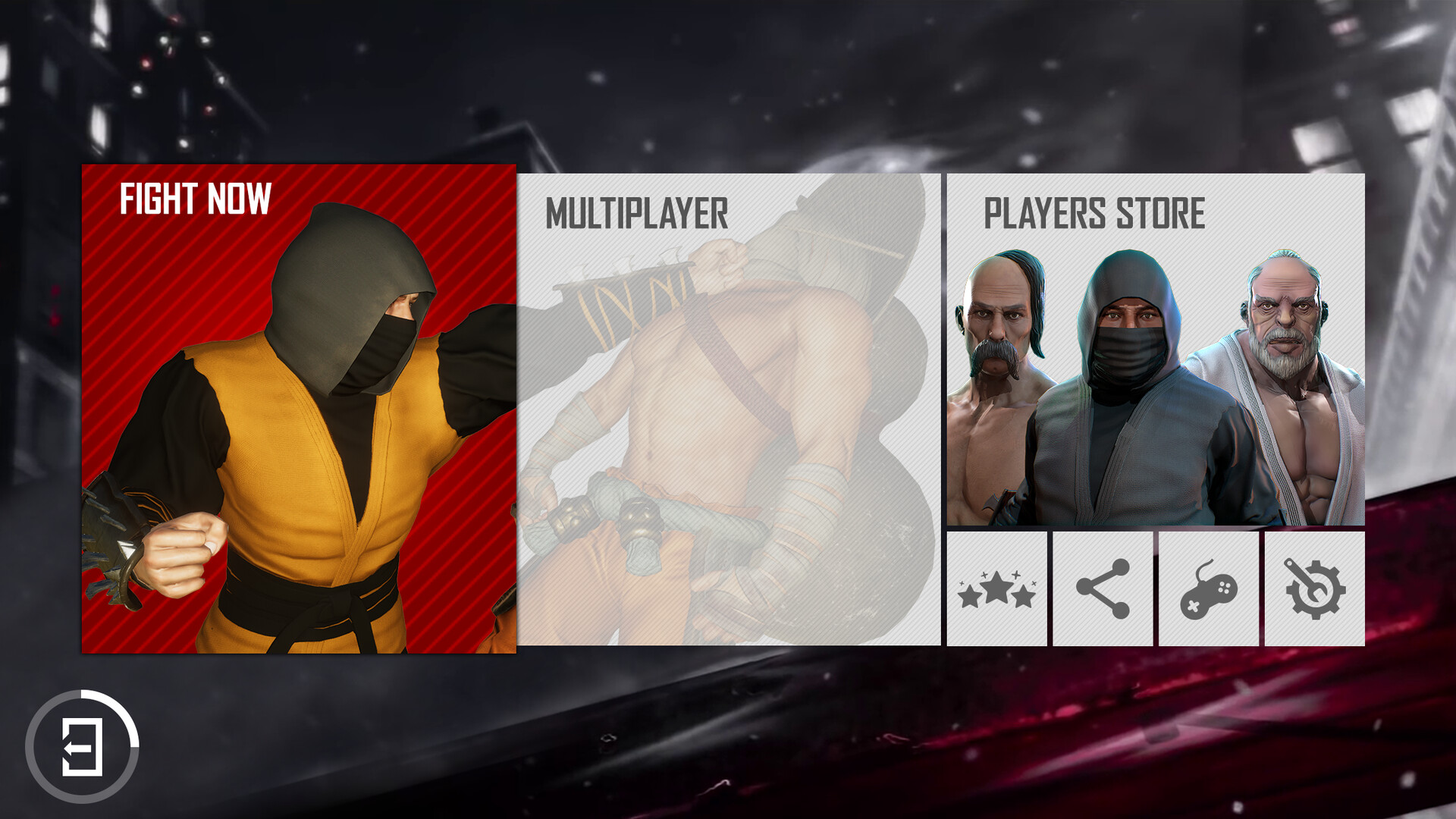 ArtStation - Fighting Game UI