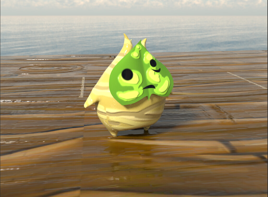 ArtStation - Zelda Wind Waker Makar Model