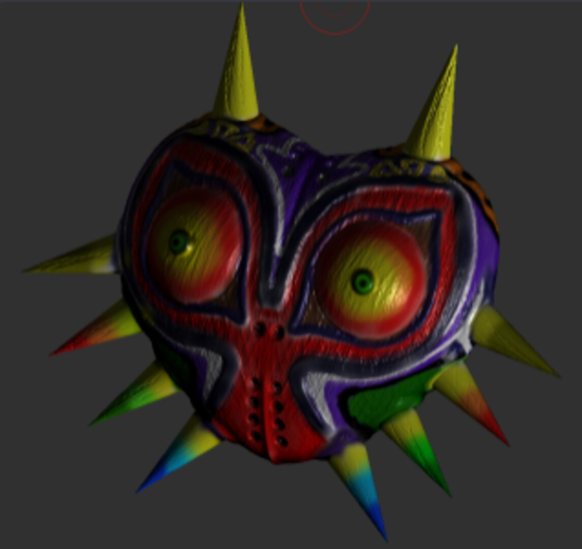 ArtStation - Majora's Mask model