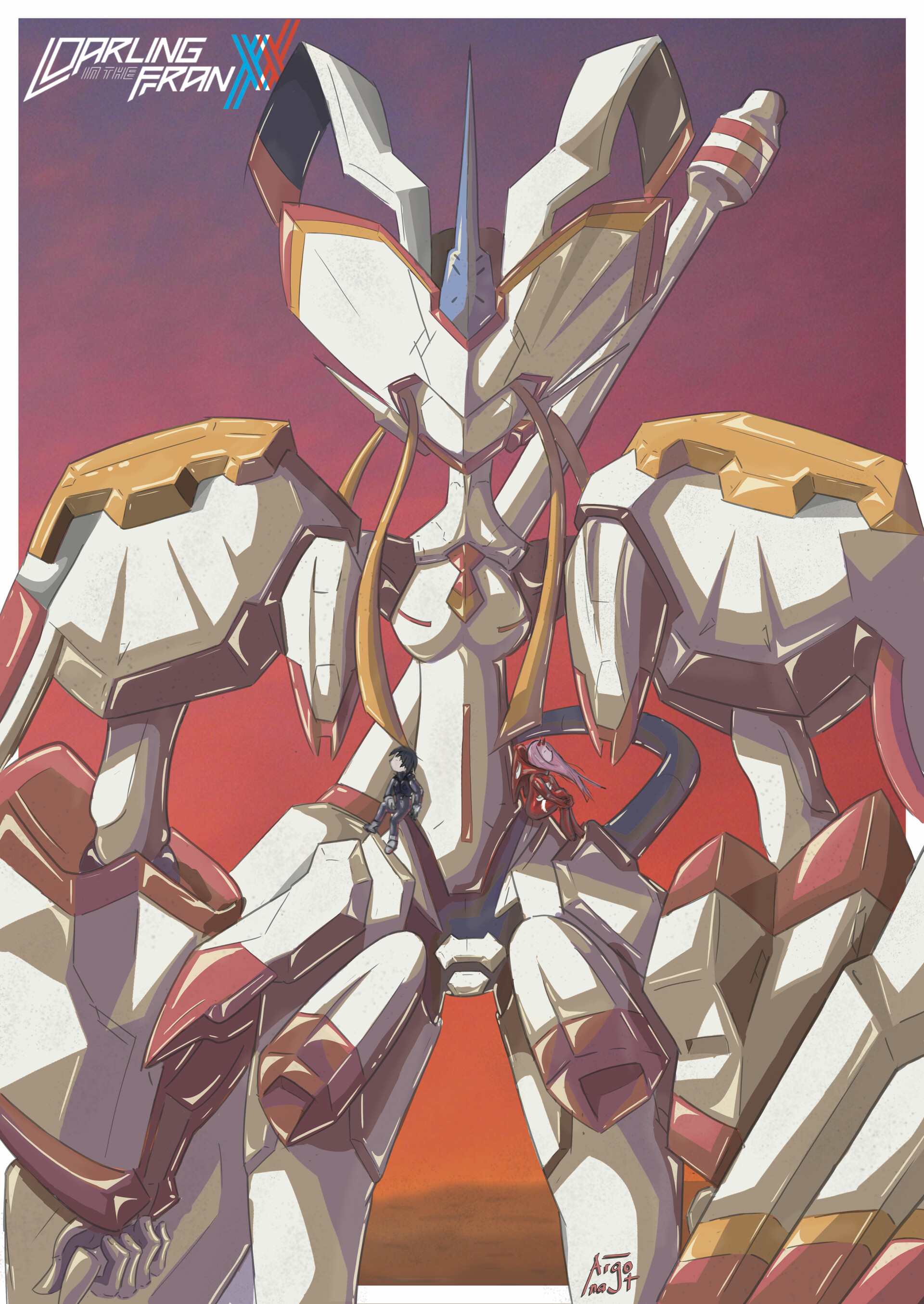 ArtStation - Darling in the Franxx Mechas
