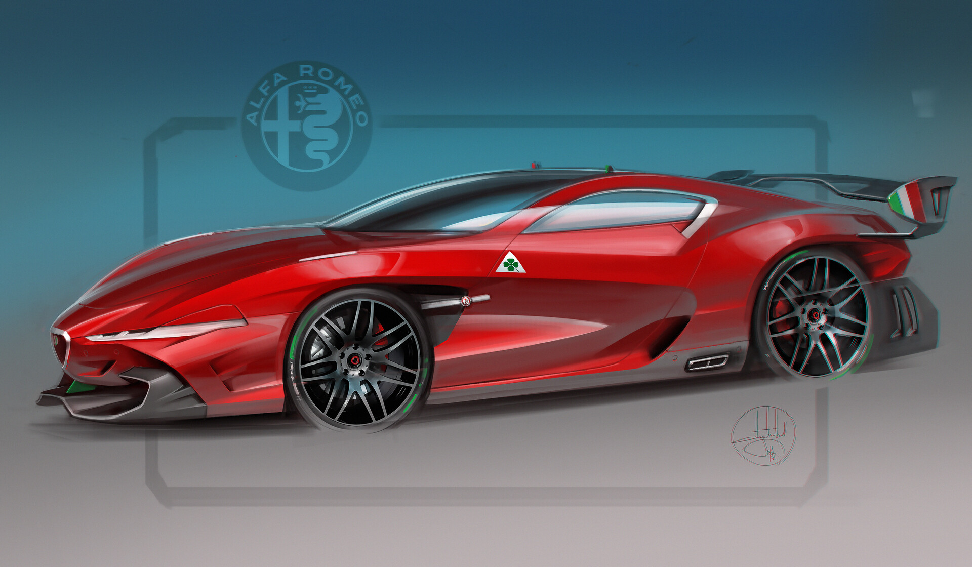 ArtStation - alfa sketch