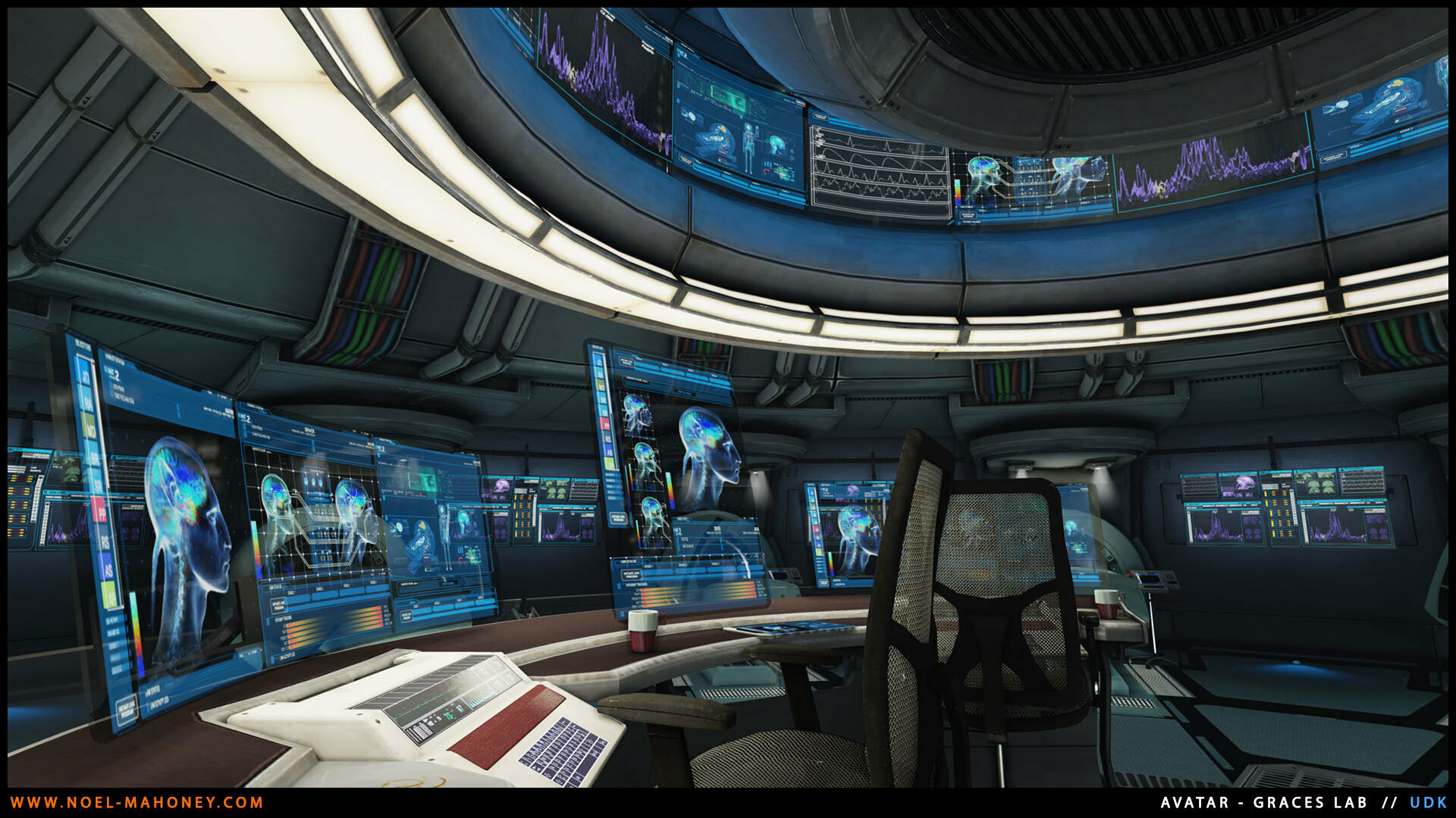 Noel Mahoney - Avatar - Graces Lab Environment Art