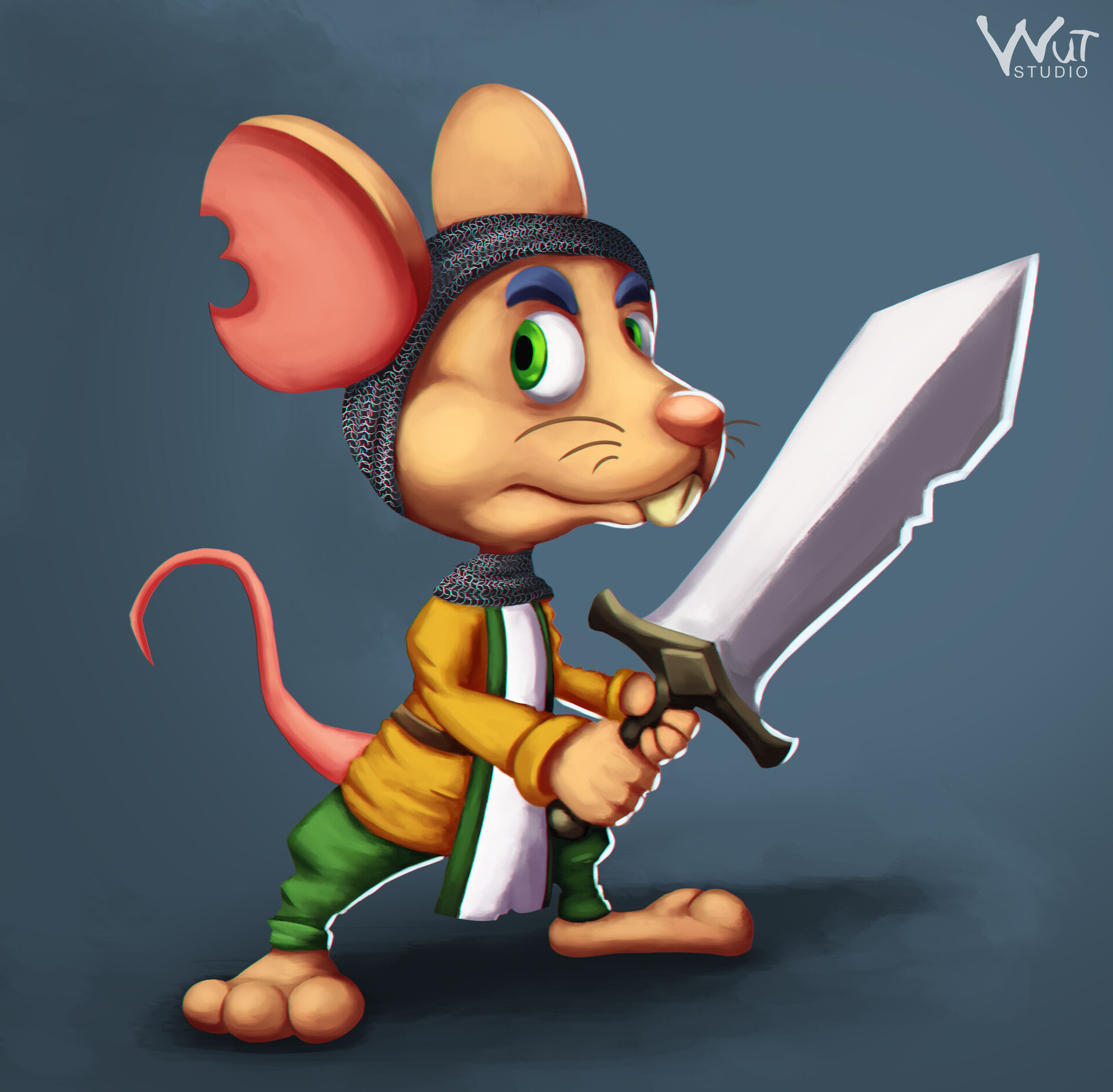 ArtStation - Mouse Warrior