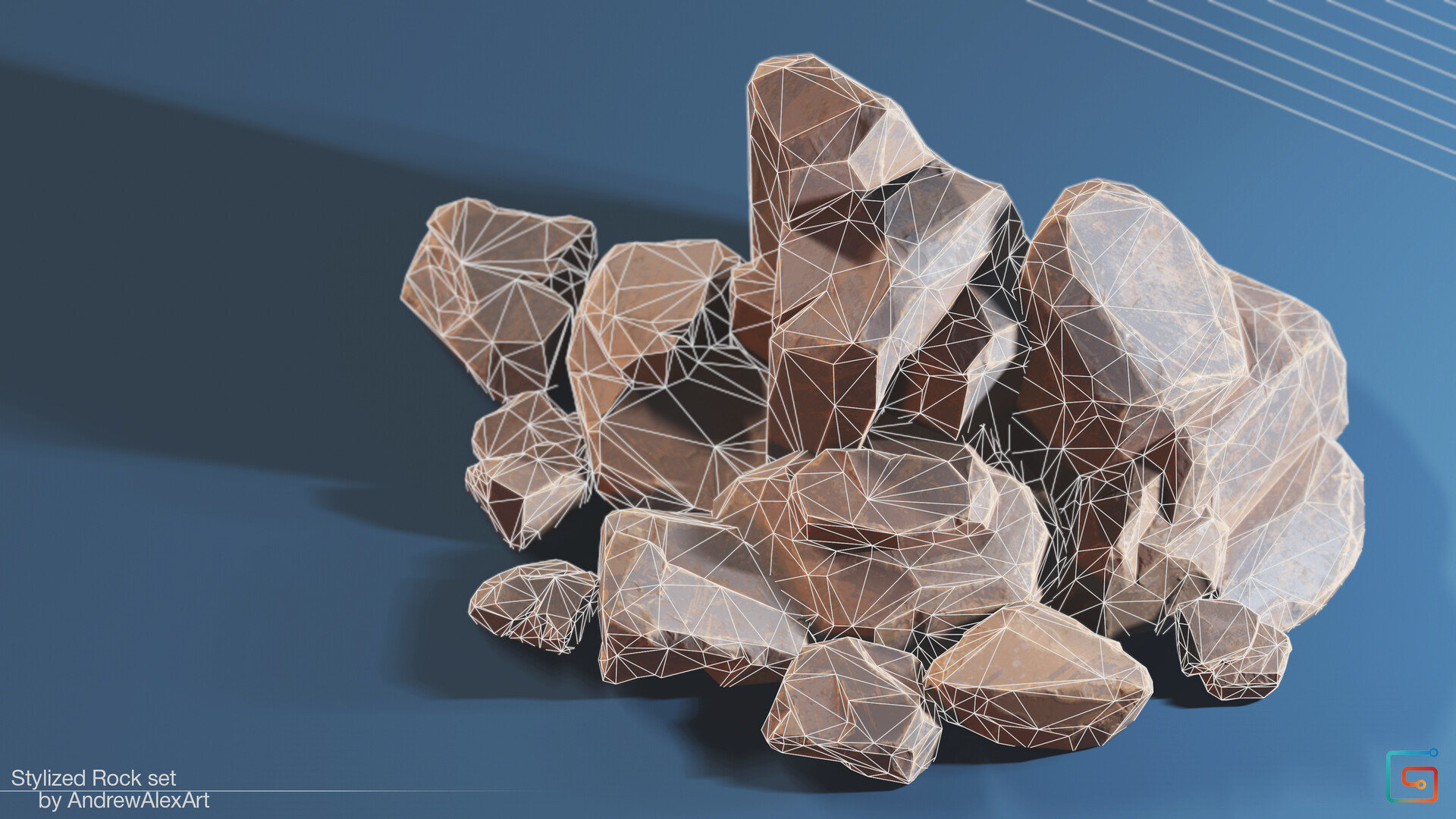 Andrew Alexandrov - Stylized Stones