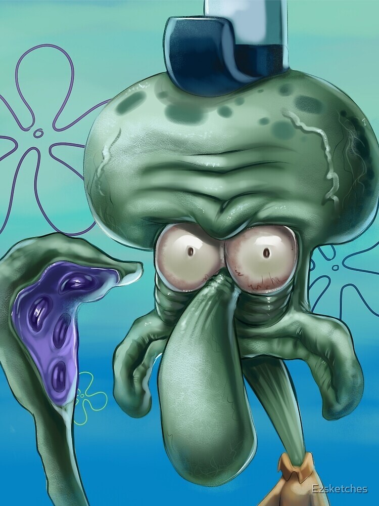 squidward faces