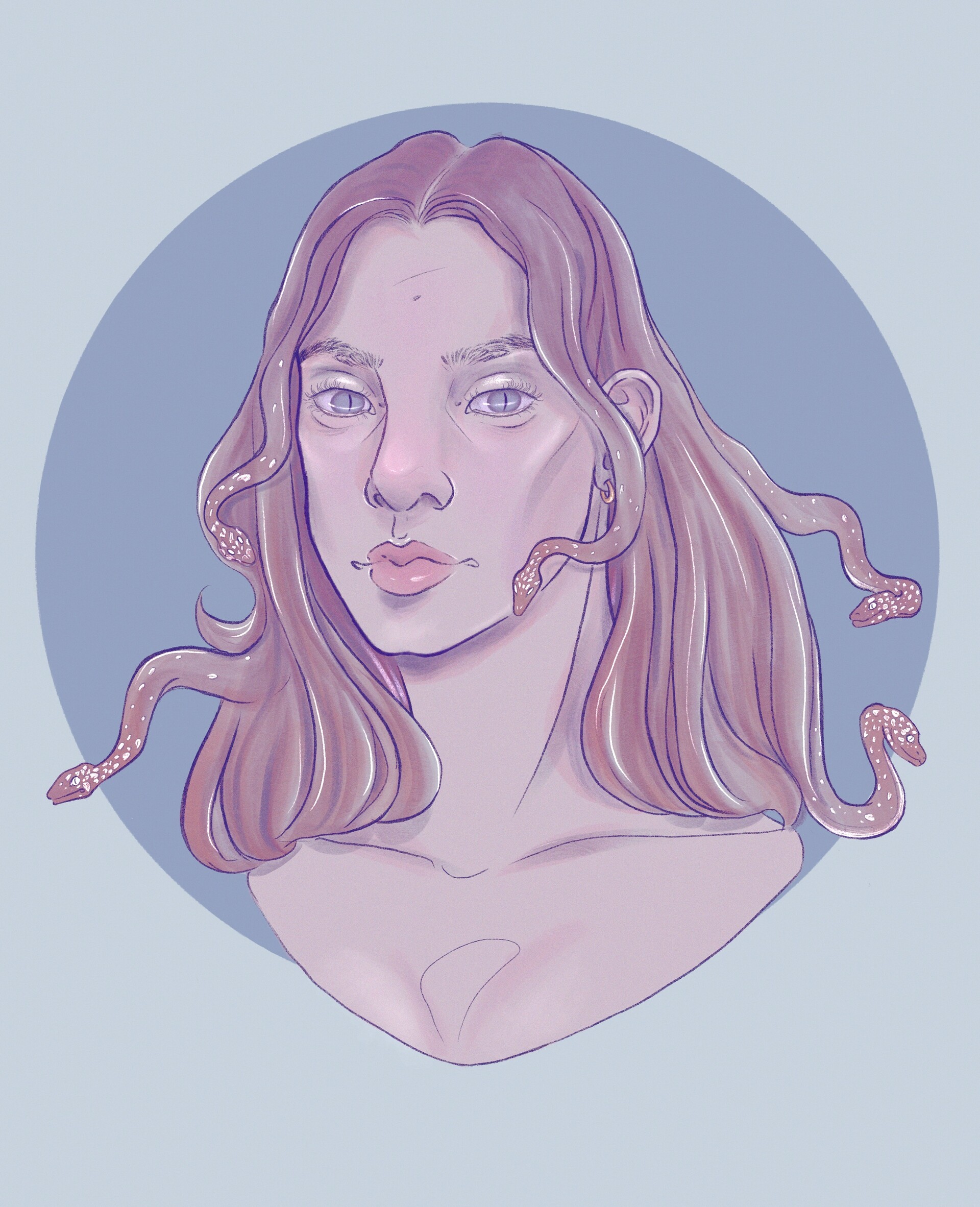 ArtStation - Halloween self portrait