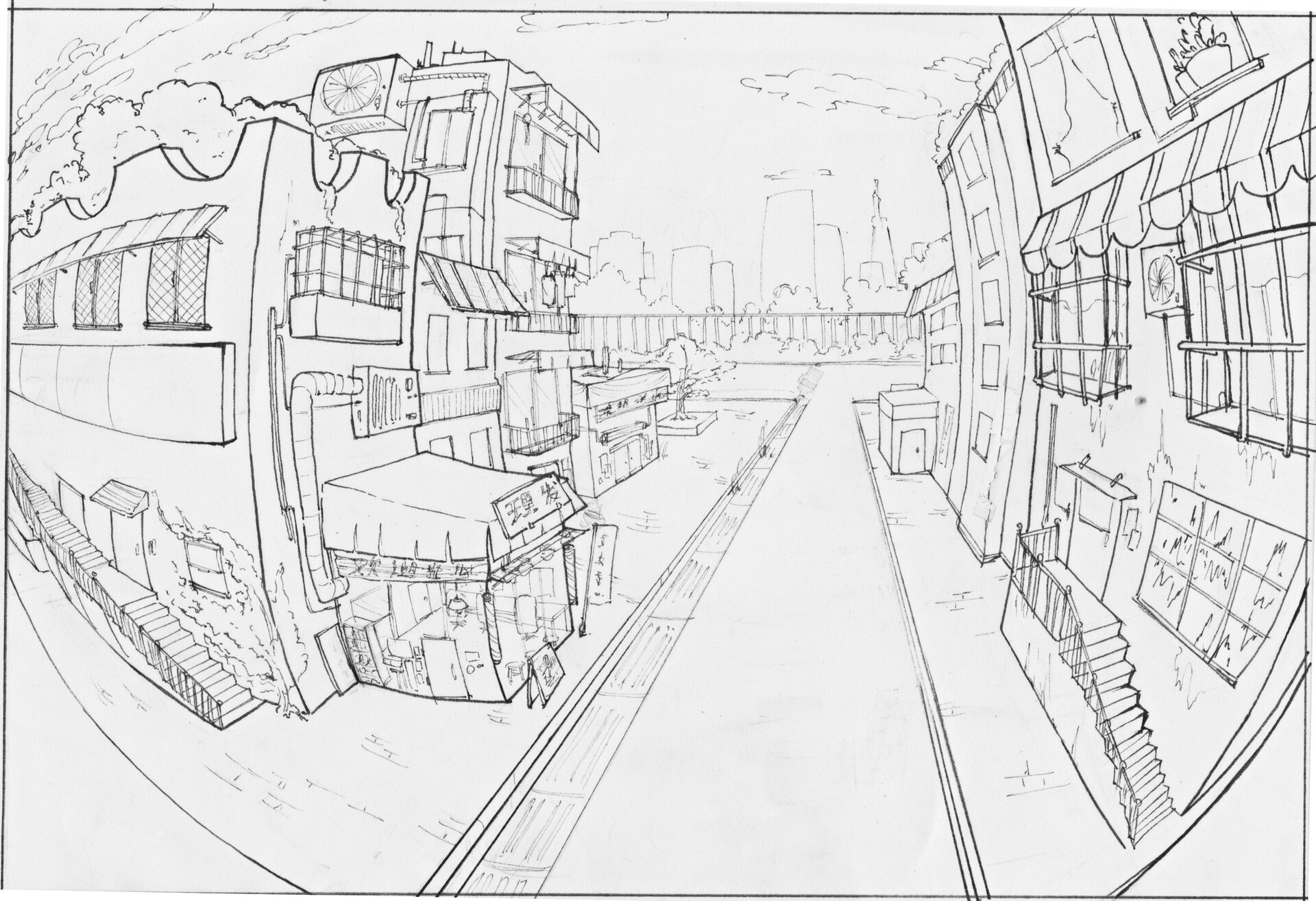 ArtStation - Fisheye Study