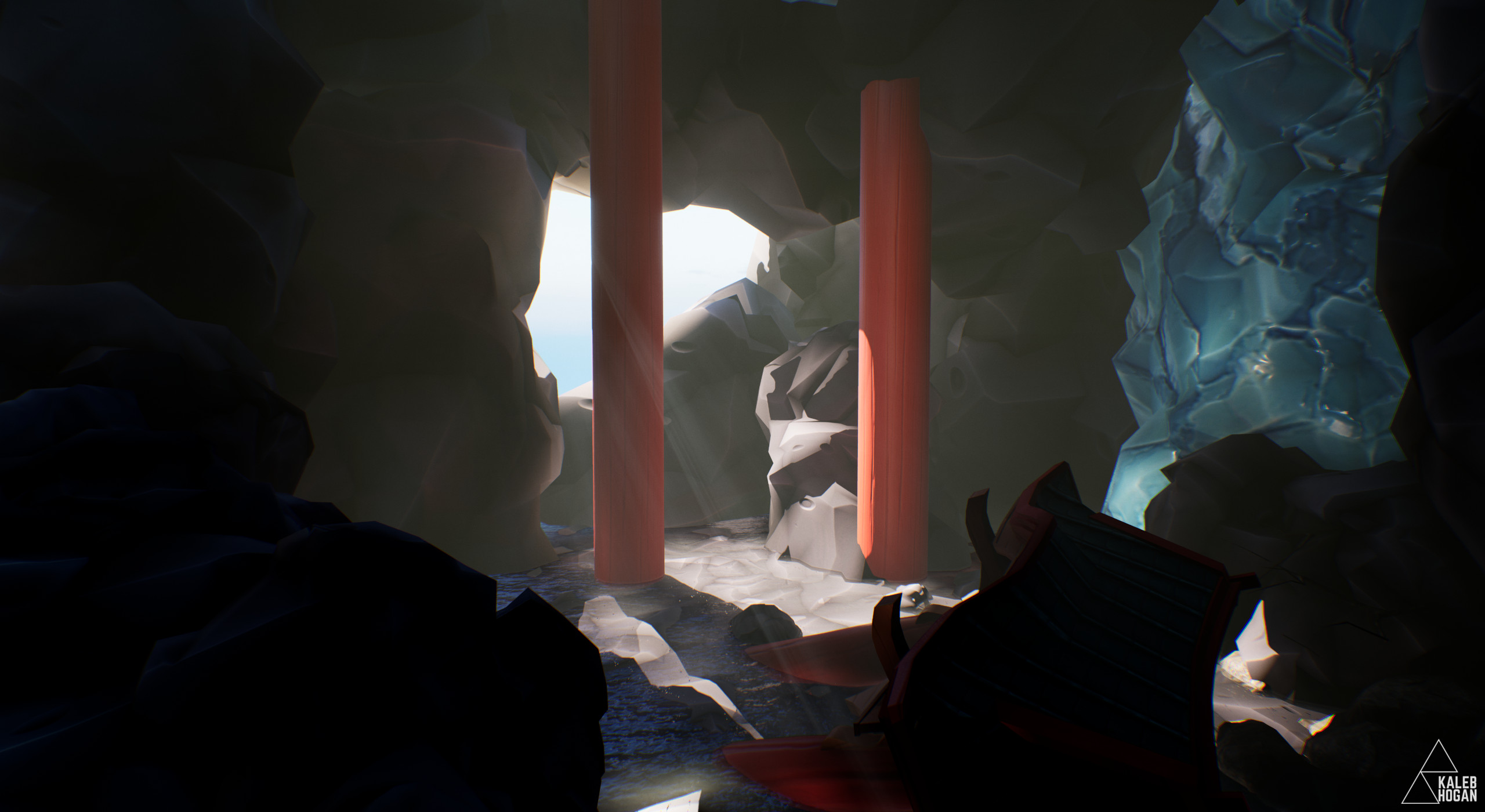 Kaleb Hogan - Underground Palace: Stylized Environment